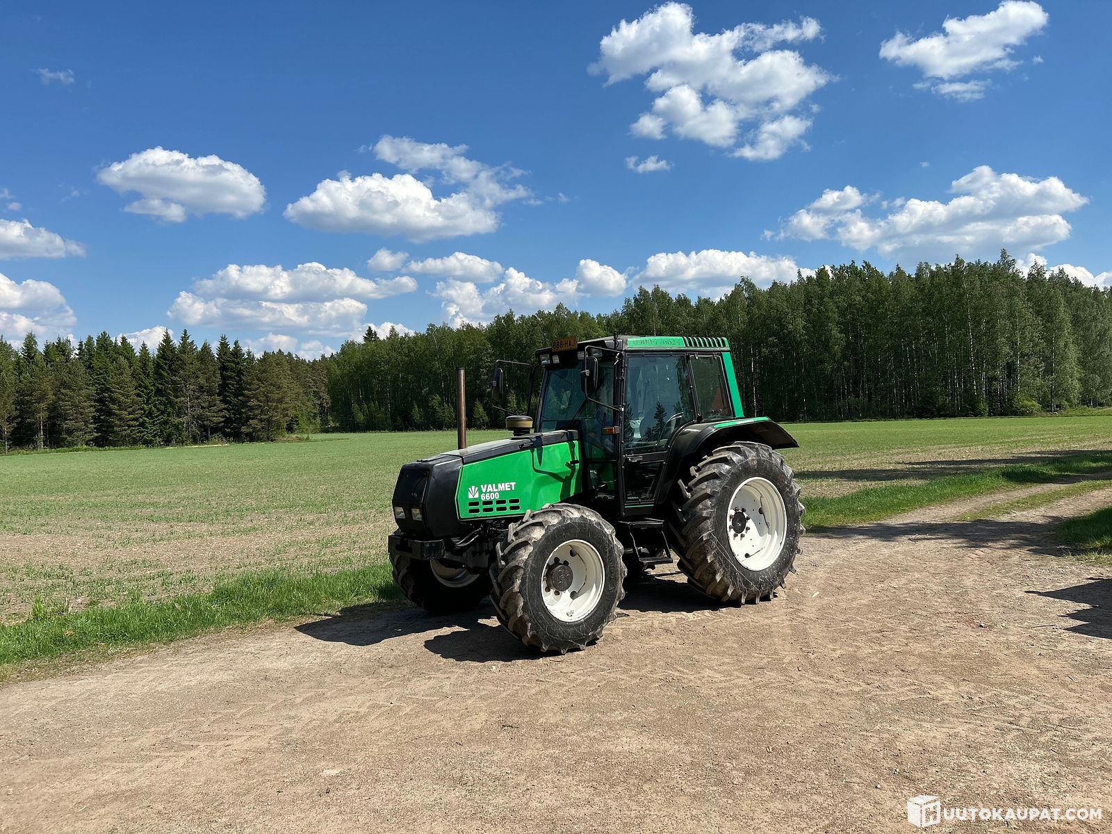 Maataloustraktori Valmet 6600, vm. 1991, Pöytyä | Huutokaupat.com