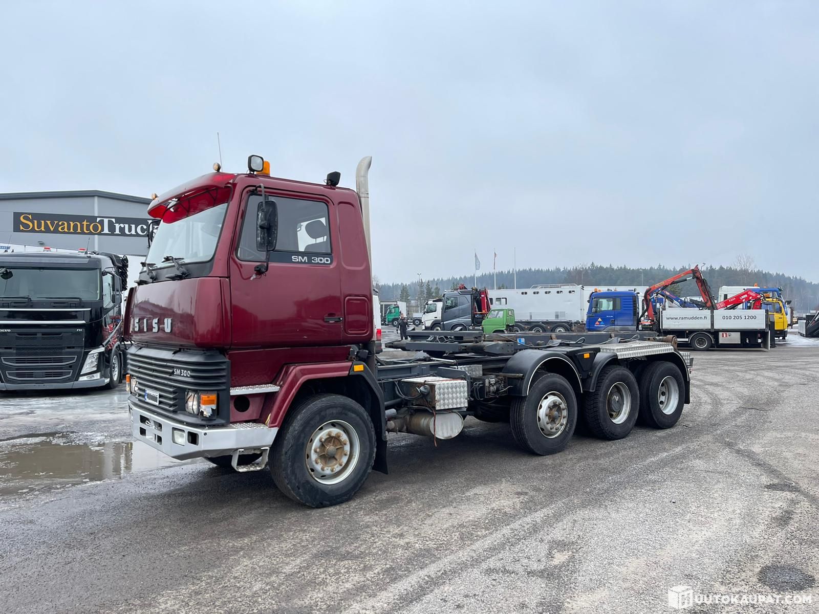 Sisu SM300 8X2, 1991, Turku | Huutokaupat.com