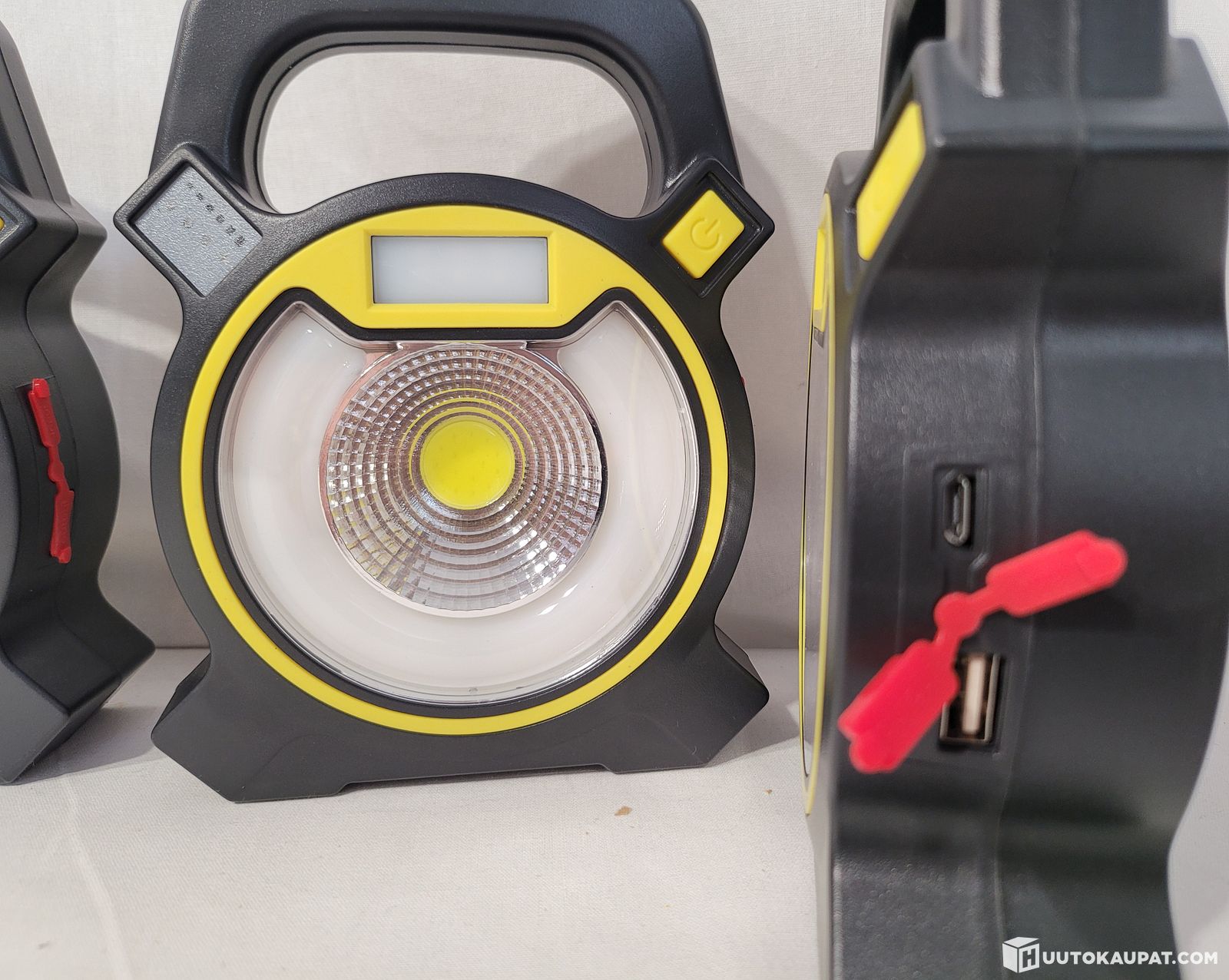 4 kpl Akkutoimiset LED-työvalot - USB-lataus, 4-eri toimintoa, Isokyrö | Huutokaupat.com