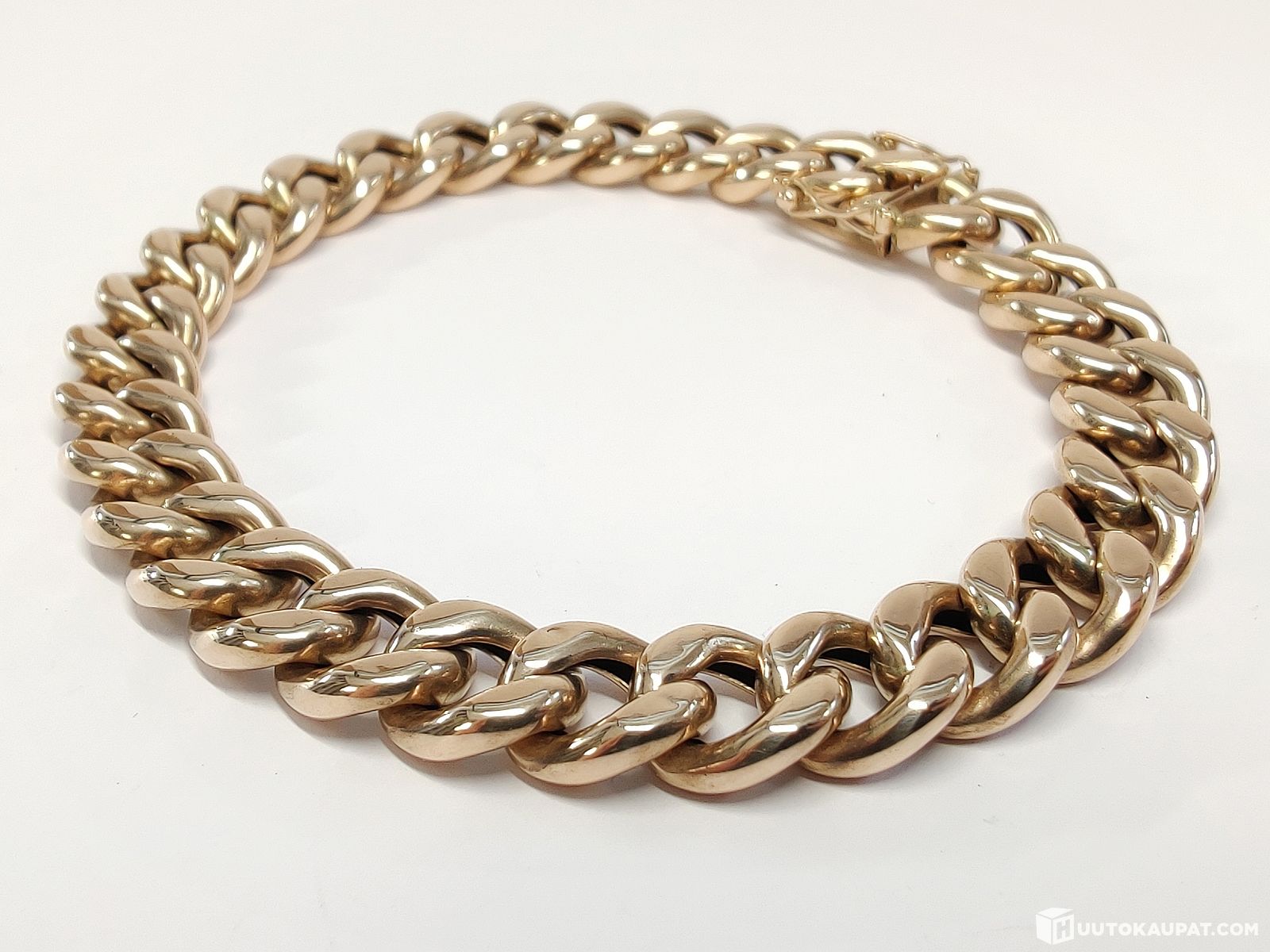 Kultainen panssariranneketju (Kultaseppä Esko Mustonen, v. 1989) 585 ...