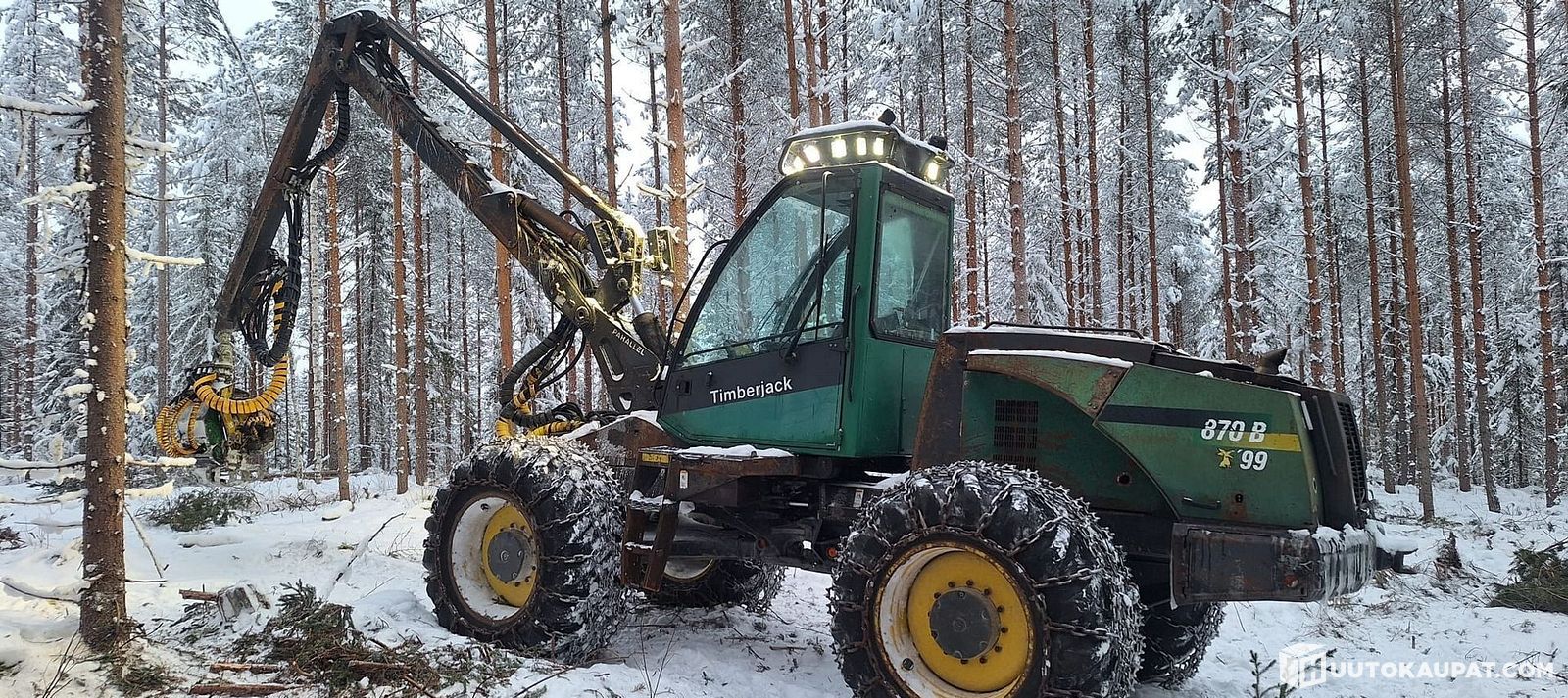 Timberjack 870 B, 1999, Diesel, 30 000 h, Kivijärvi | Huutokaupat.com
