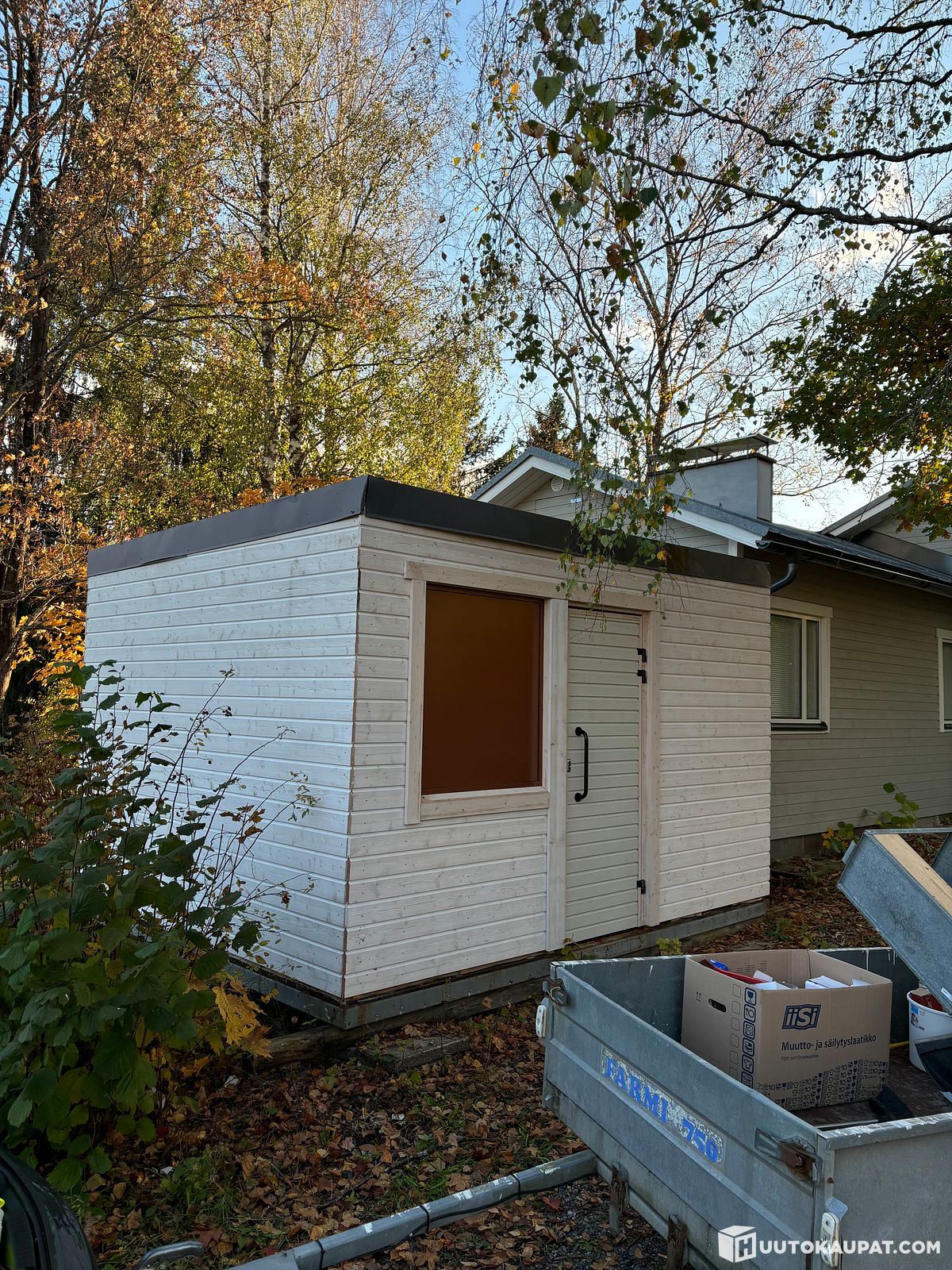 Siirrettävä varasto/mökki, Lohja | Huutokaupat.com