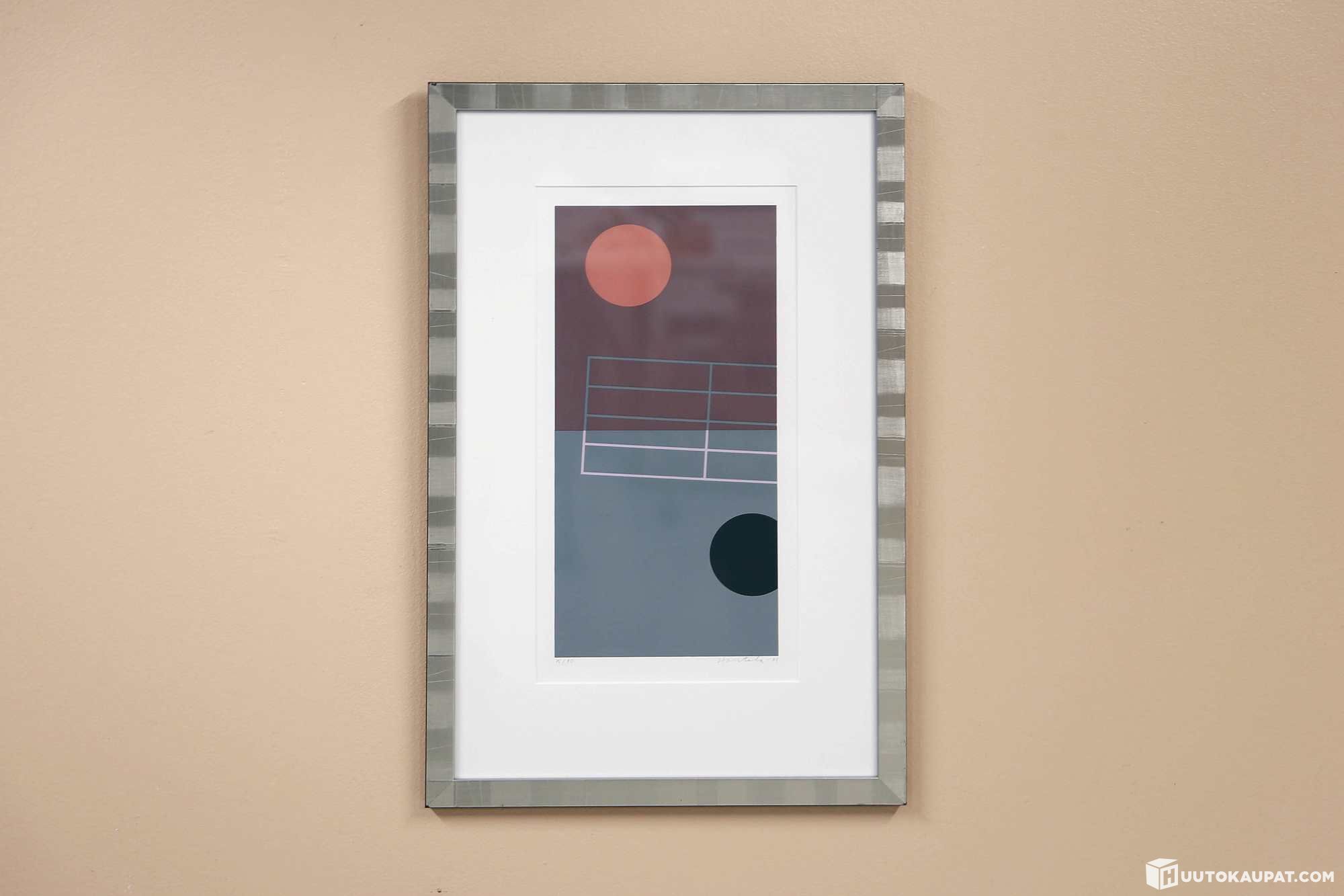 Jorma Hautala - grafiikka - signeerattu. TDT1332, Hausjärvi ...