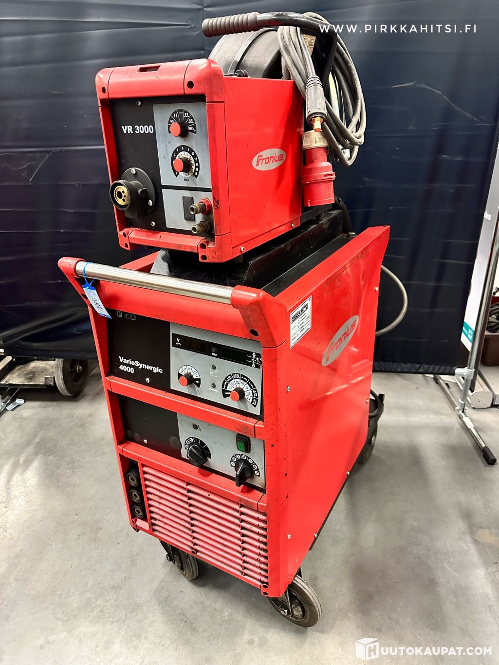 Fronius Vario Synergic / VR 3000 hitsauskone, Pirkkala | Huutokaupat.com
