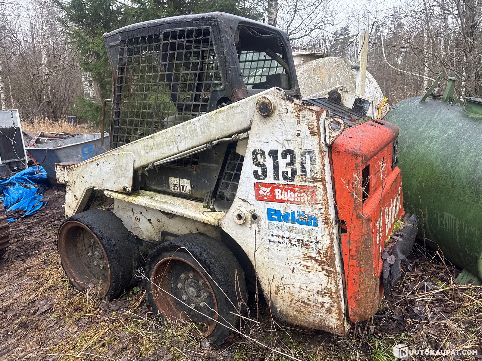 Bobcat S130 (erä 1164) ETELÄN RAKENNUS OY konkurssipesä 3579204-4 ...