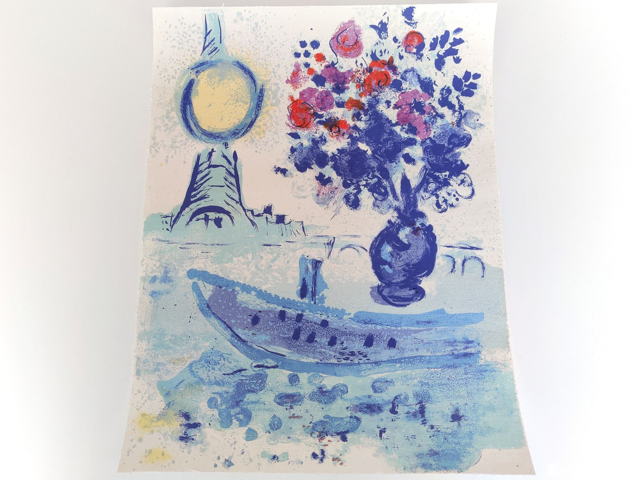 Marc Chagall lithograph, Mikkeli | Huutokaupat.com