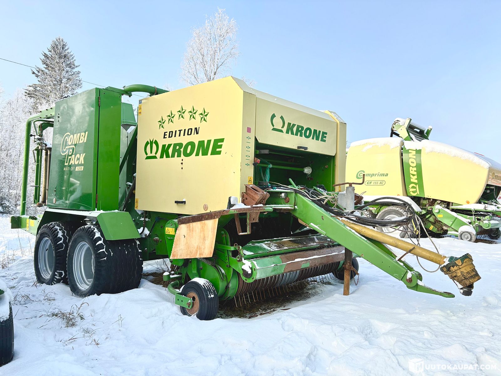 Krone Combi Pack 1250 yhdistelmäpaalain, 2011, Kokkola | Huutokaupat.com