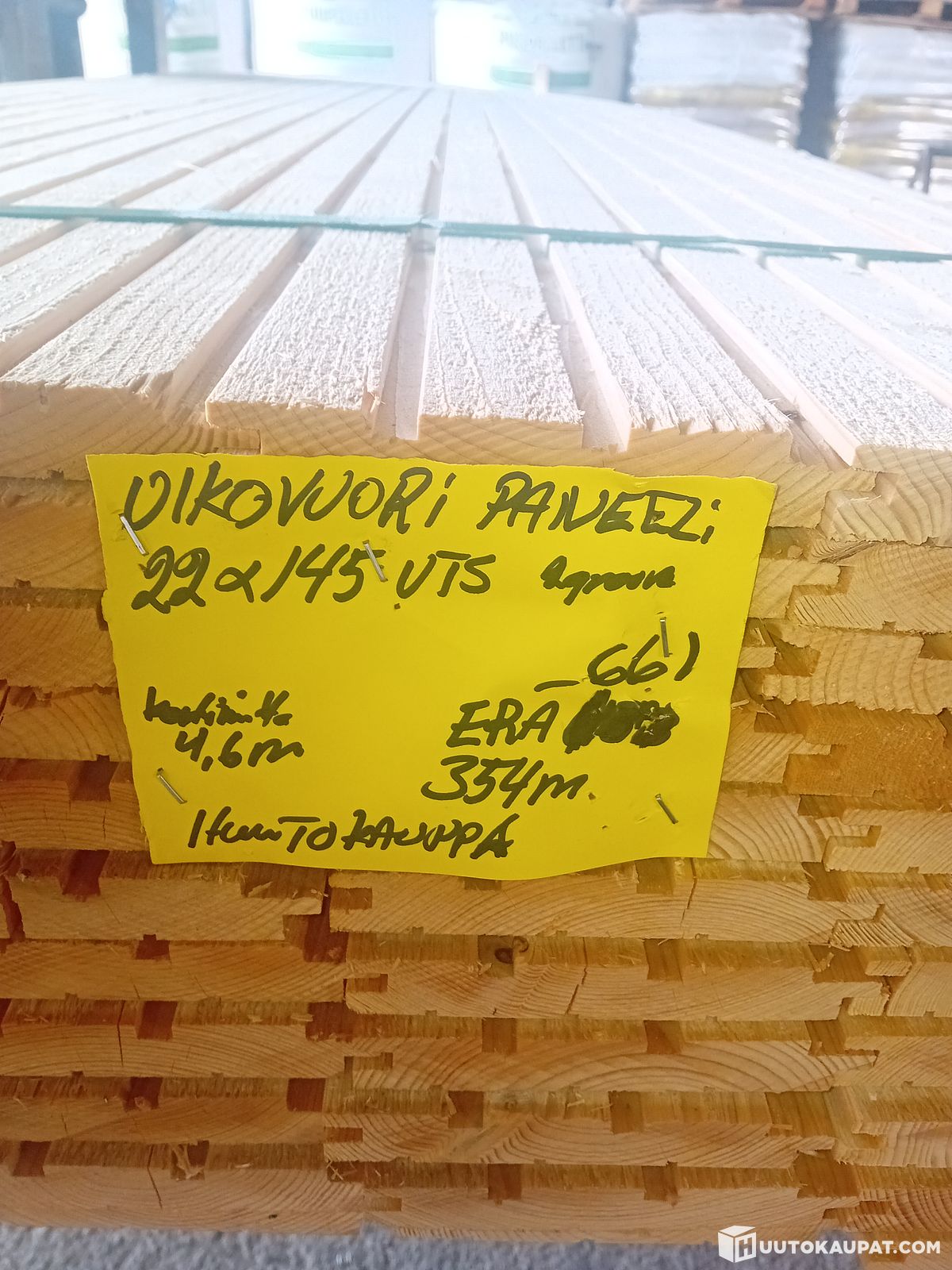 22*145uts groove ulkovuori paneeli 354m n.45m2 0,90e/m ERÄ 661, Ypäjä ...