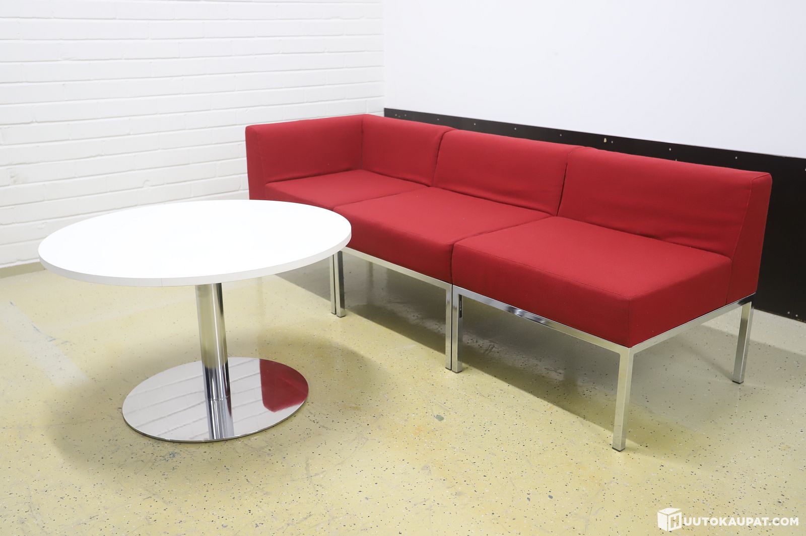 Martela Cube-sohva ja Spot-sohvapöytä H1165, Vantaa | Huutokaupat.com