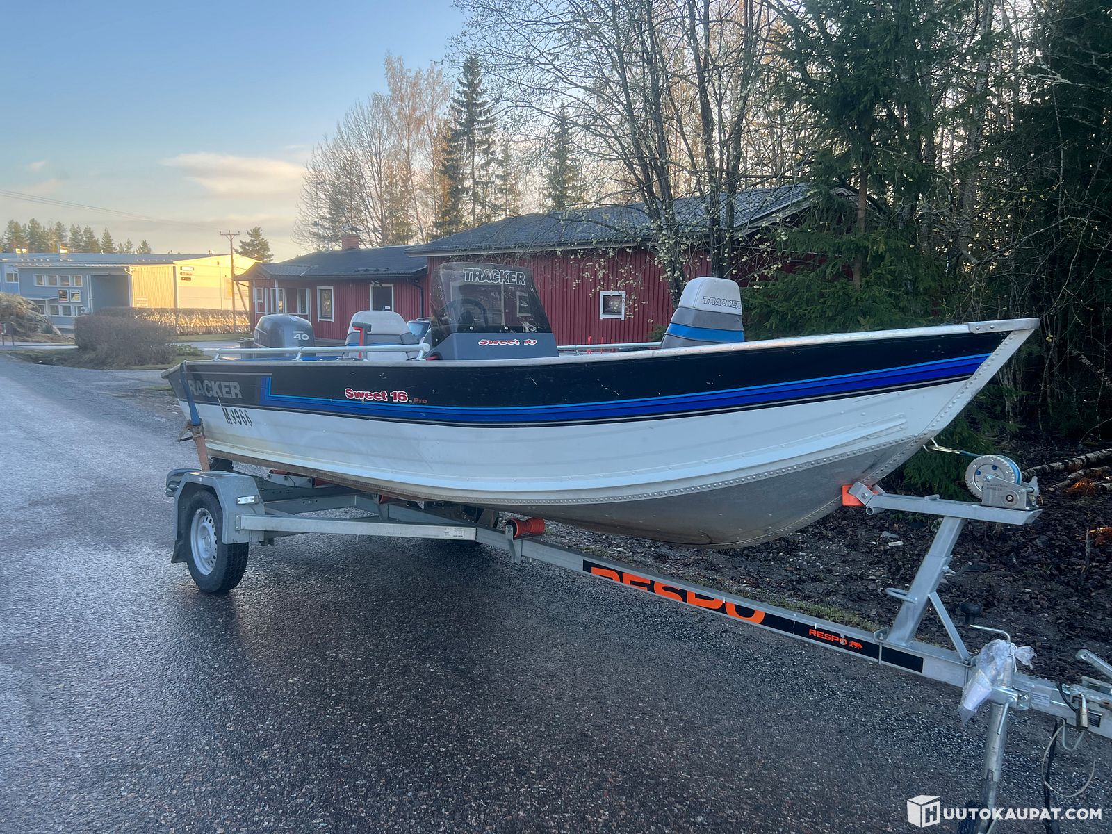 Tracker sweet 16 pro+Yamaha F40BET 2003, Nokia | Huutokaupat.com