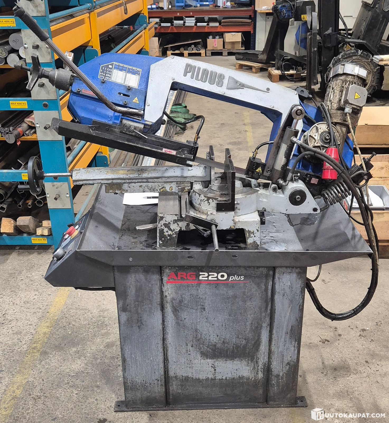Metal band saw Pilous ARG 220 Plus, 2016, Hankasalmi | Huutokaupat.com
