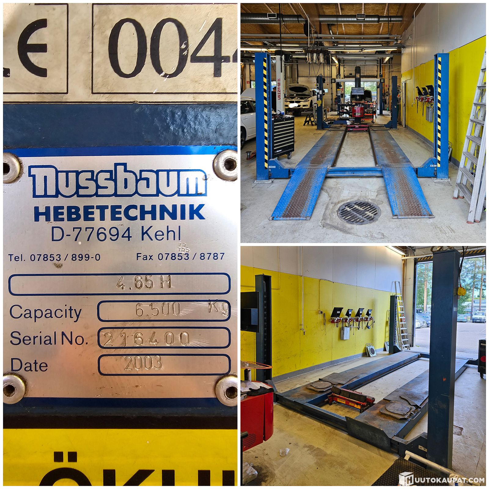 Nusbaum 4 pilari lavetti nostin, Joensuu | Huutokaupat.com