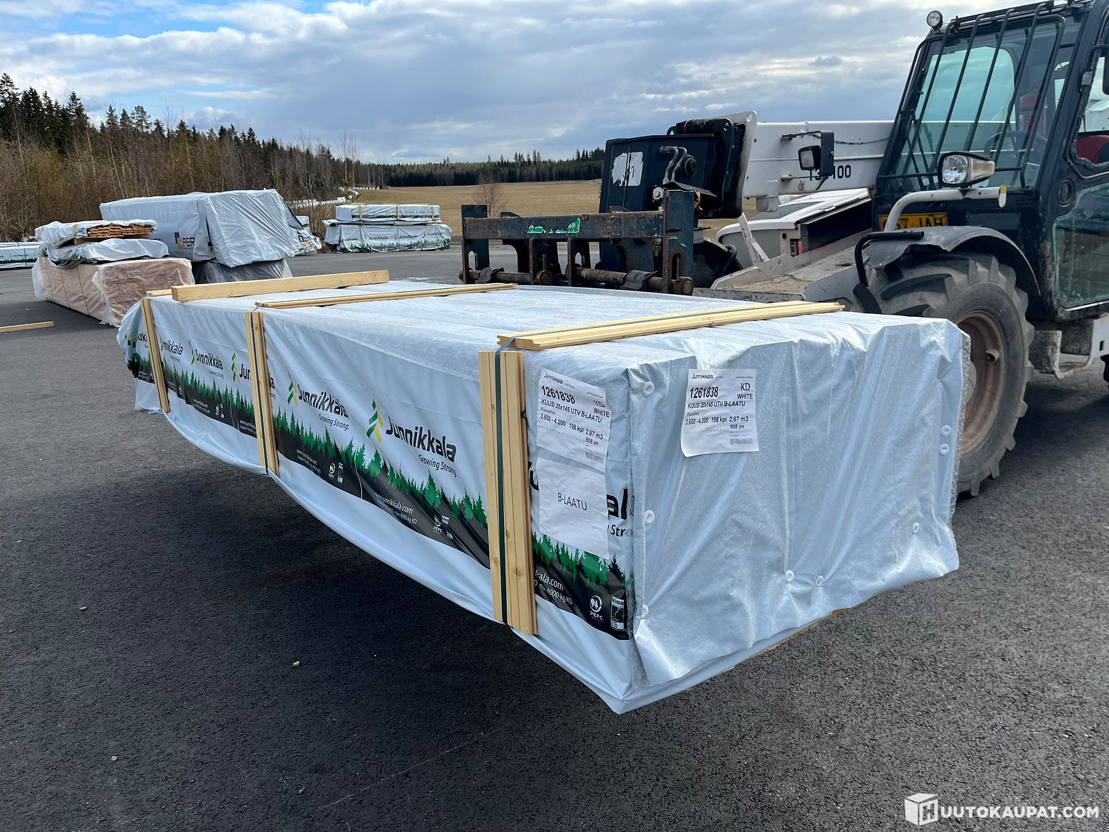 Puutavara ulkoverhoilupaneeli 20 x 145 UTV 807,6 m paketti 1261838 ...