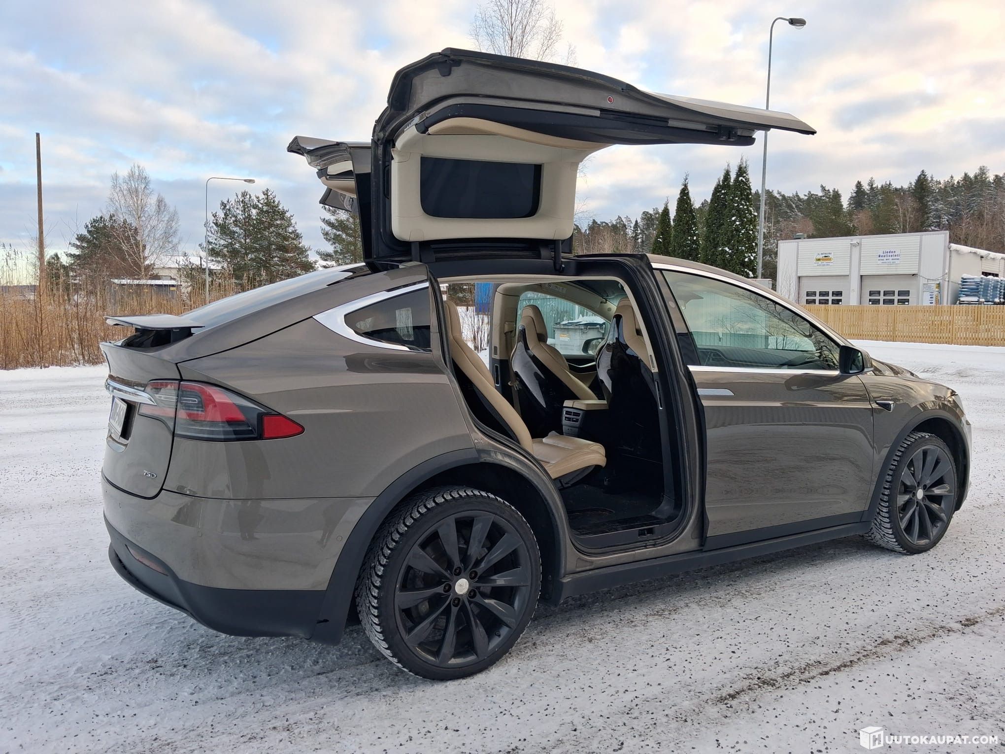 Tesla Model X 75D Neliveto * Ilmaiset Super-Chargerit *, 2016, Lieto ...
