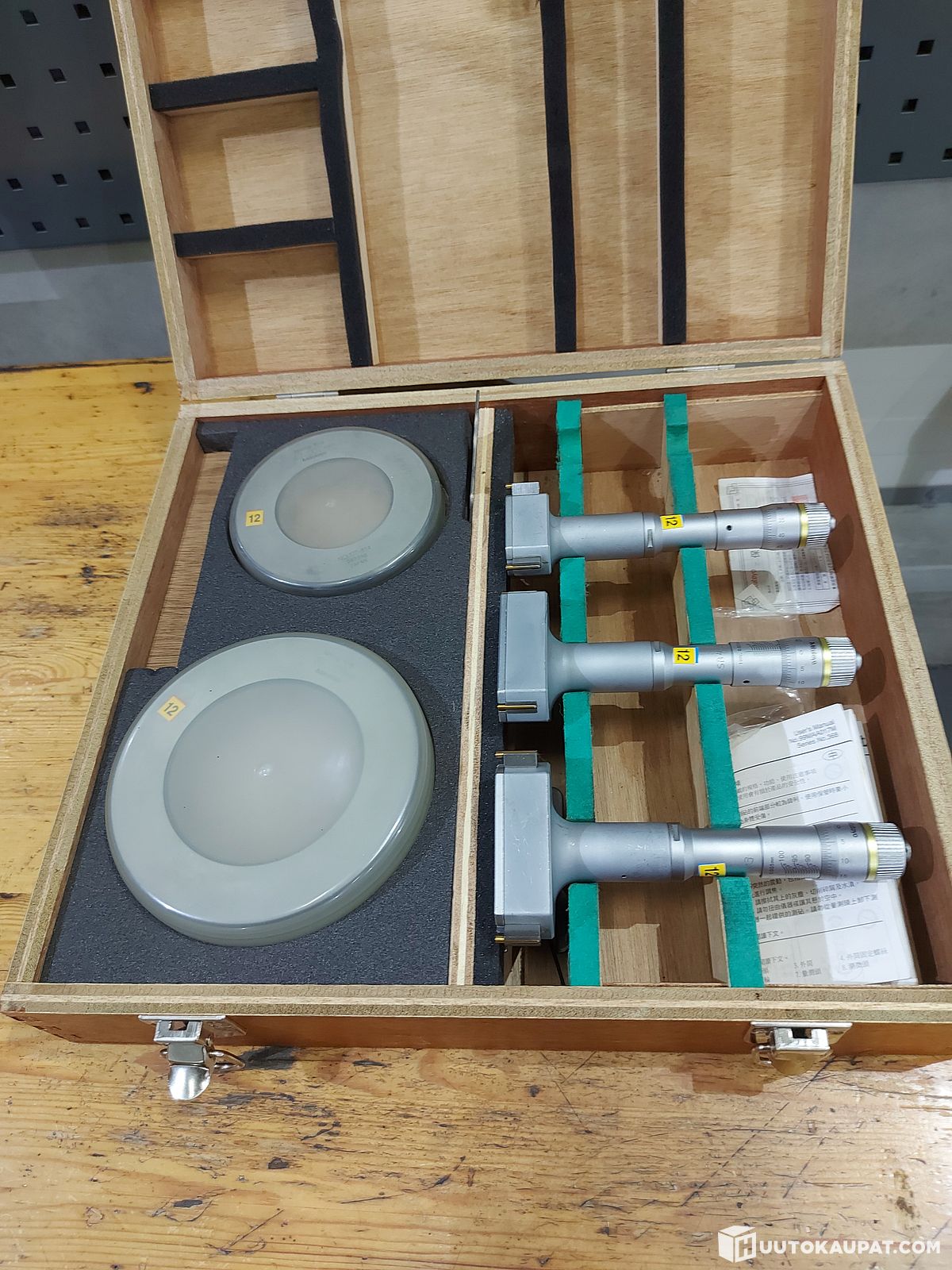 Mitutoyo 3-point micrometer set 50–100 mm, Tampere | Huutokaupat.com