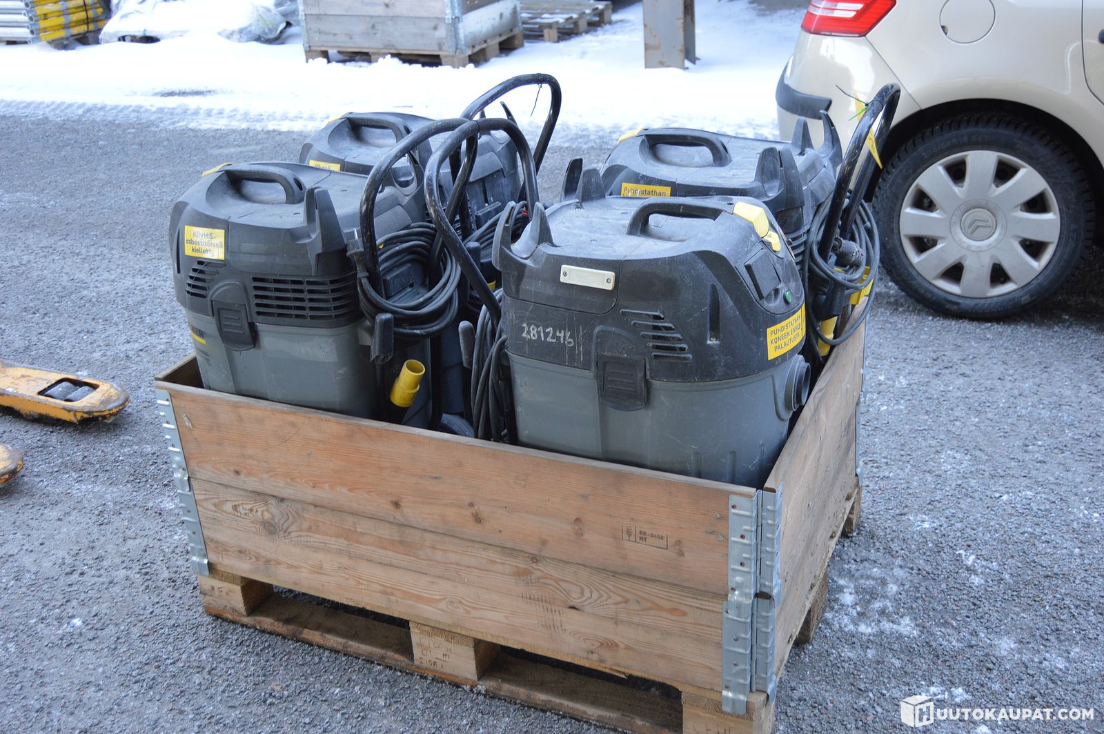 Myynnissä Ramirent Finland Oy:n (y-tunnus 2077956-8) omaisuutta: 4 kpl:tta Kärcher NT55/ 1 Tact ...