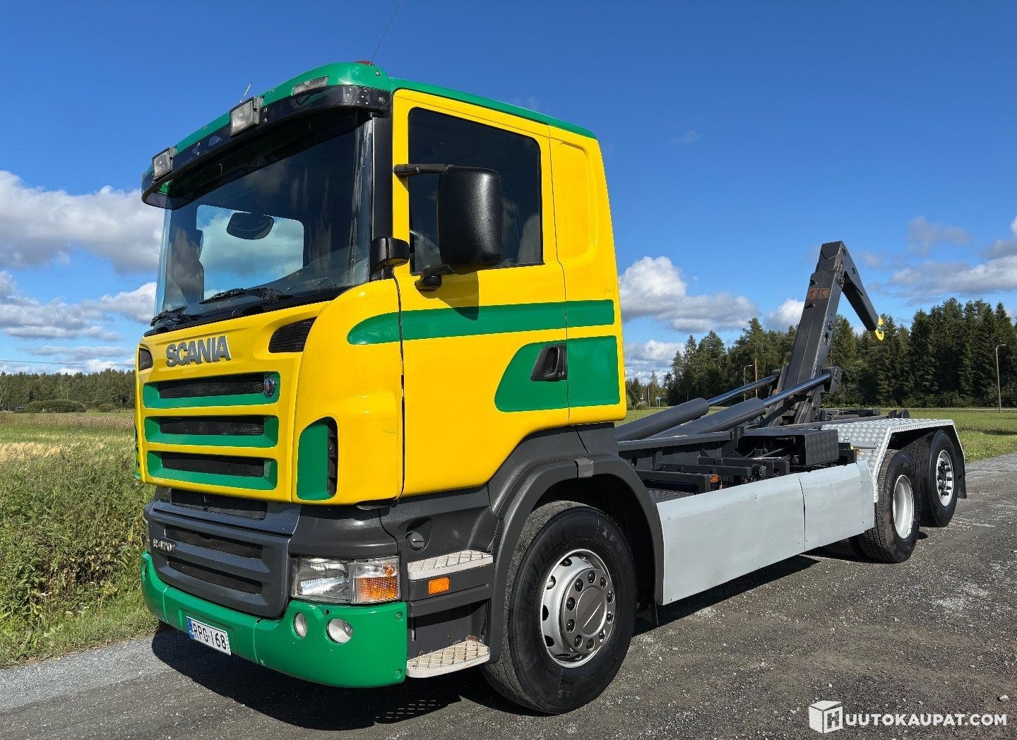 Scania R12 L-6x2,koukkuauto. 2005, Ylivieska | Huutokaupat.com