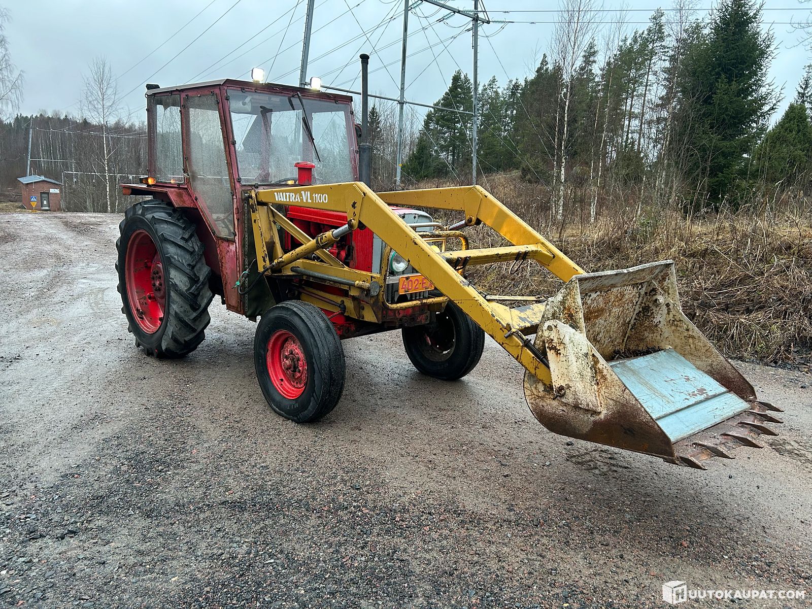Valmet 565 kuormaajalla, 1968, Kankaanpää | Huutokaupat.com