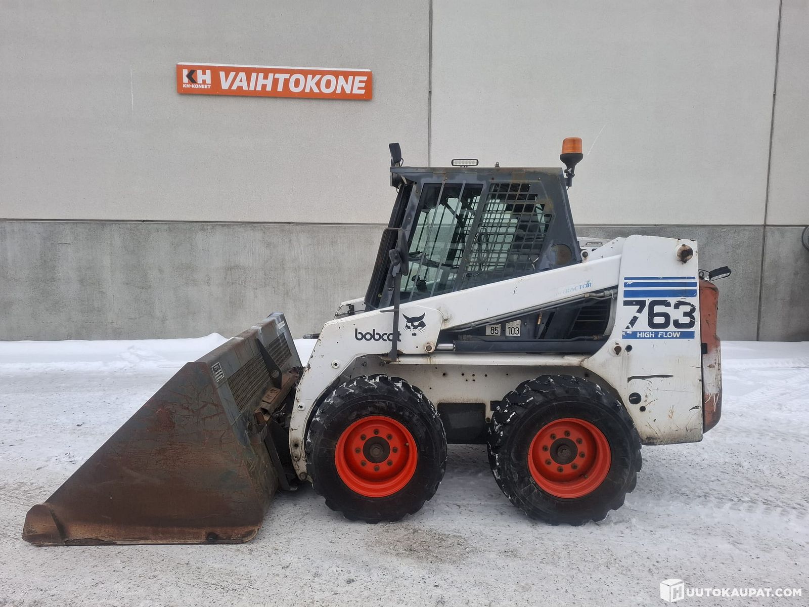 Bobcat 763, 1997, Liukuohjattava kuormaaja, Sis alv 25,5%, Nurmijärvi ...