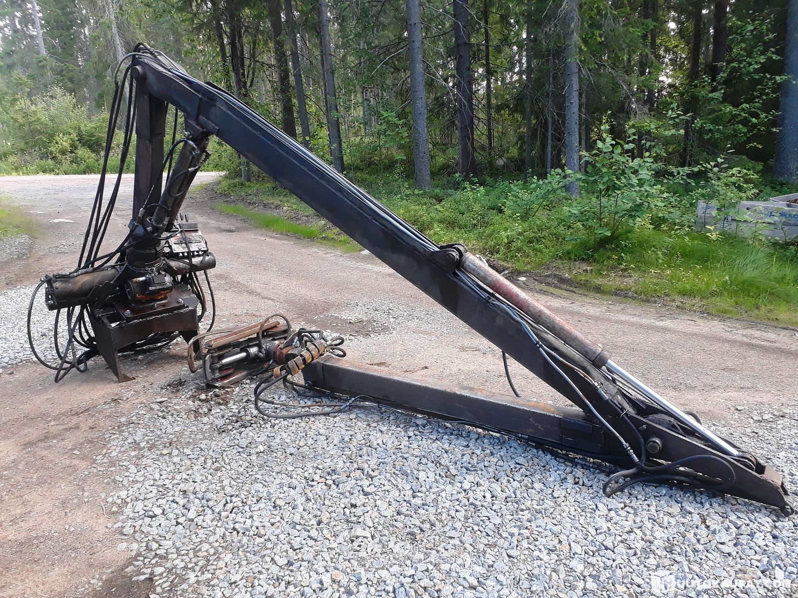 Cranab Puutavarakuormain autom.jatkolla + kuormainpukki, Oulainen ...