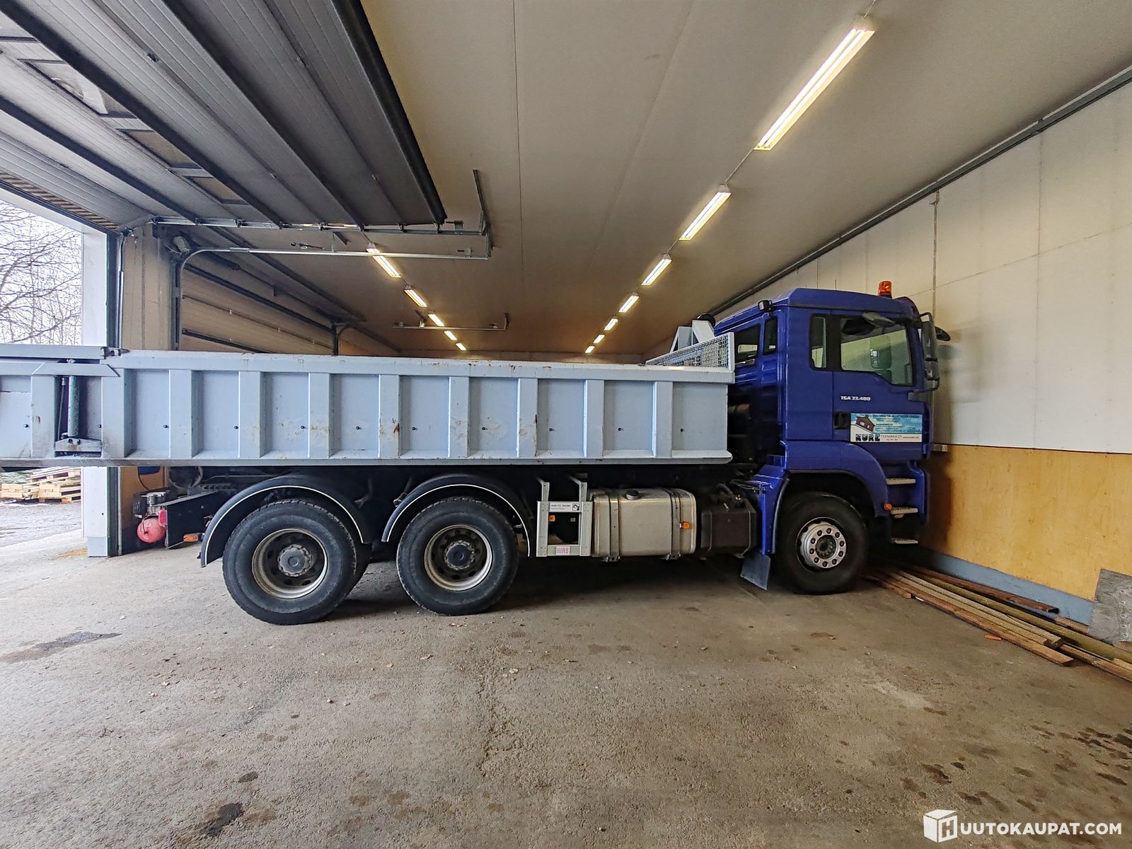 MAN TGA koukkuauto vähäisillä kilometreillä, 2007, Huittinen ...