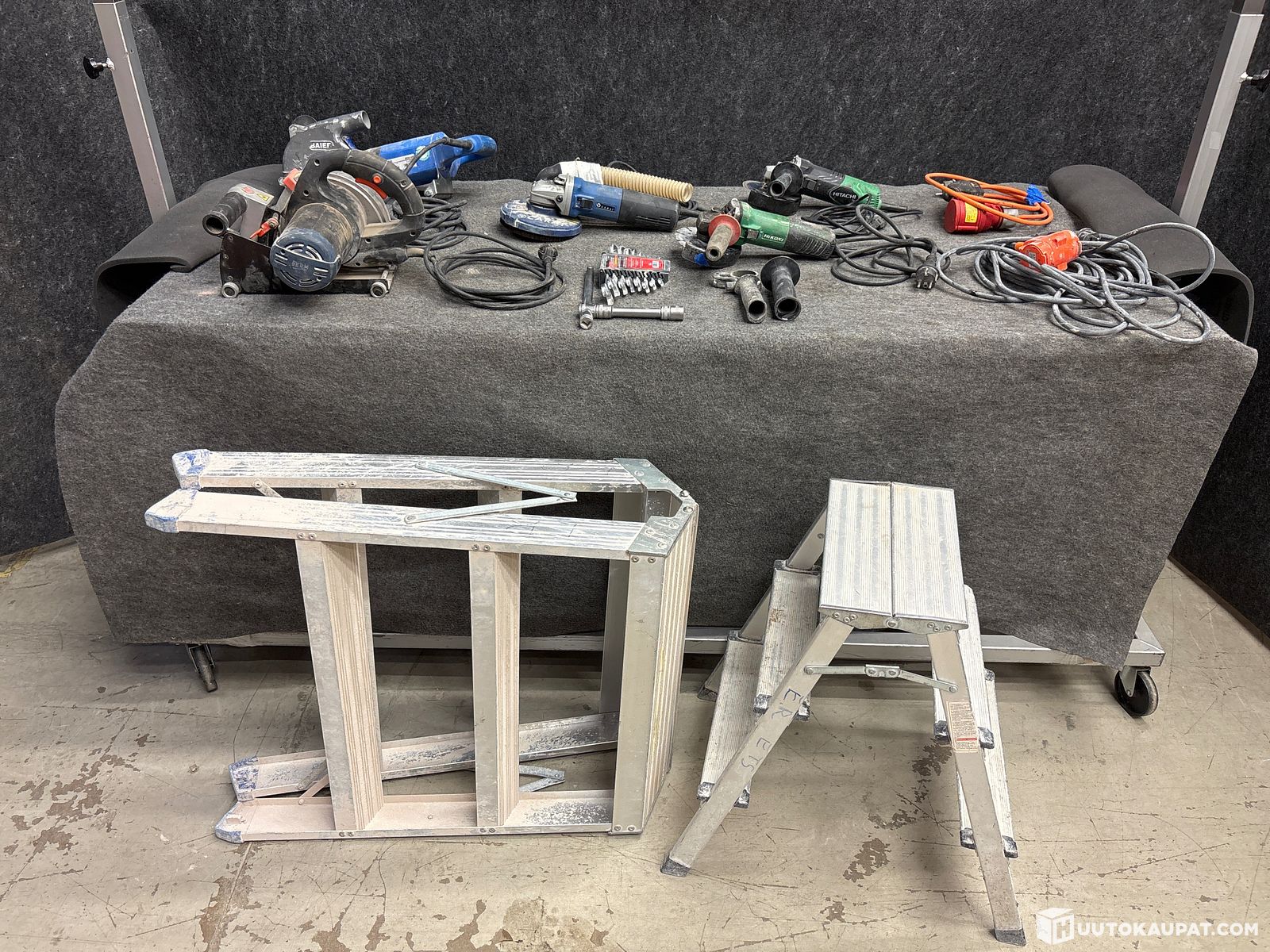 Power tools, ladders (lot 1343) ETELÄN RAKENNUS OY bankruptcy estate ...