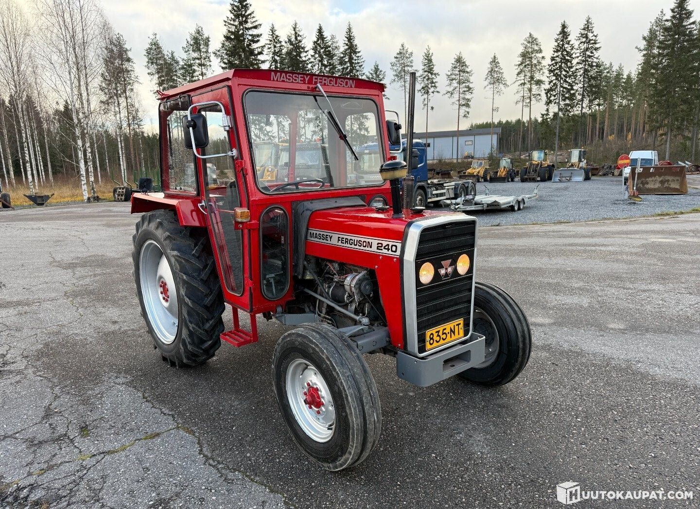 Massey Ferguson 240, 1981, Diesel, 7 672 h Traktori, Virrat ...