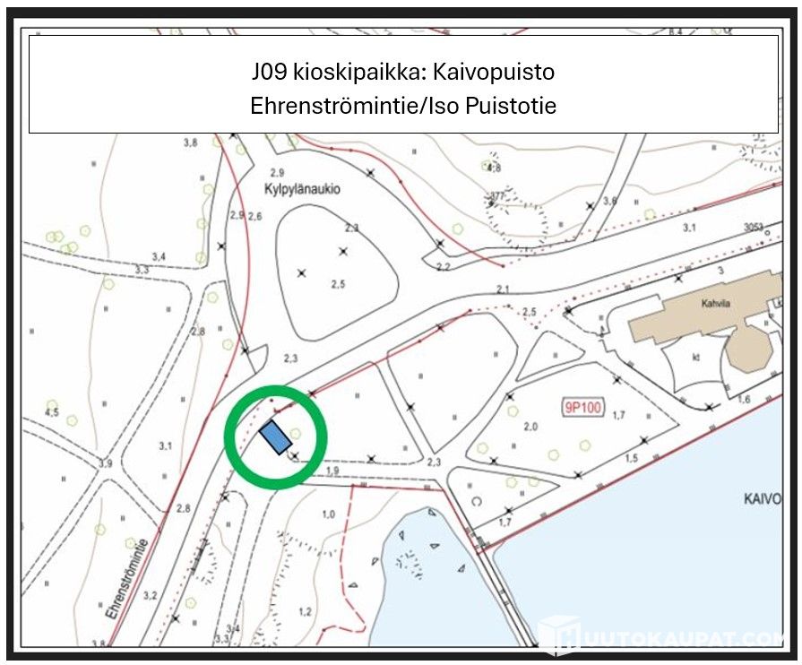 Vuokrataan kioskipaikka n.10 m2 Helsingissä, Ehrenströmintie/Iso ...
