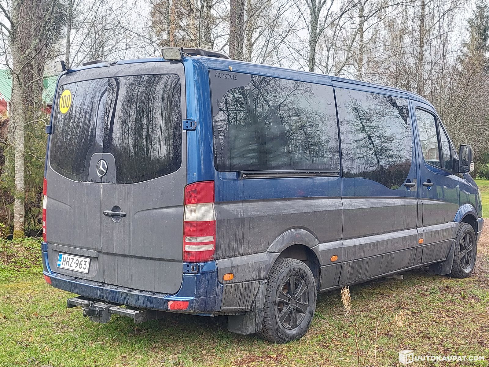 MB Sprinter 2009 14-hlö M2 linja-auto.Kone vaihdettu, kansi tehty ...