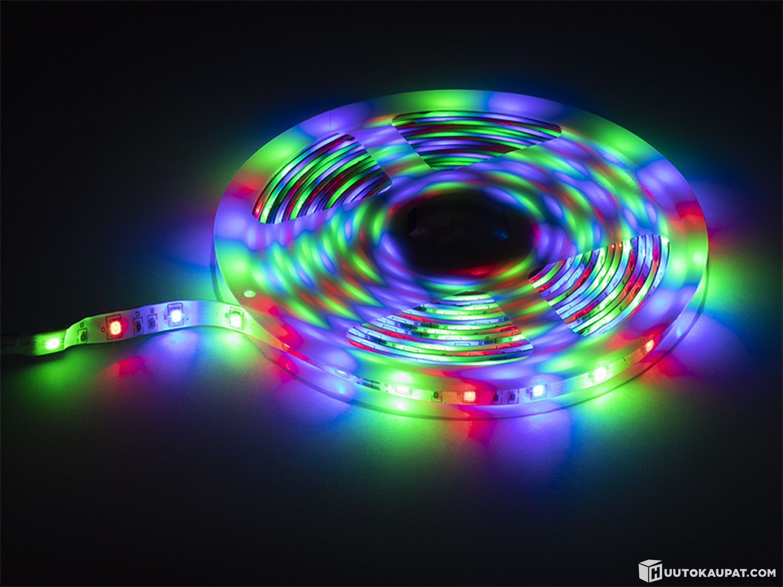 LED nauha RGB Kaukos d ll 5m Mukana Virtal hde Ja Muuntaja LED