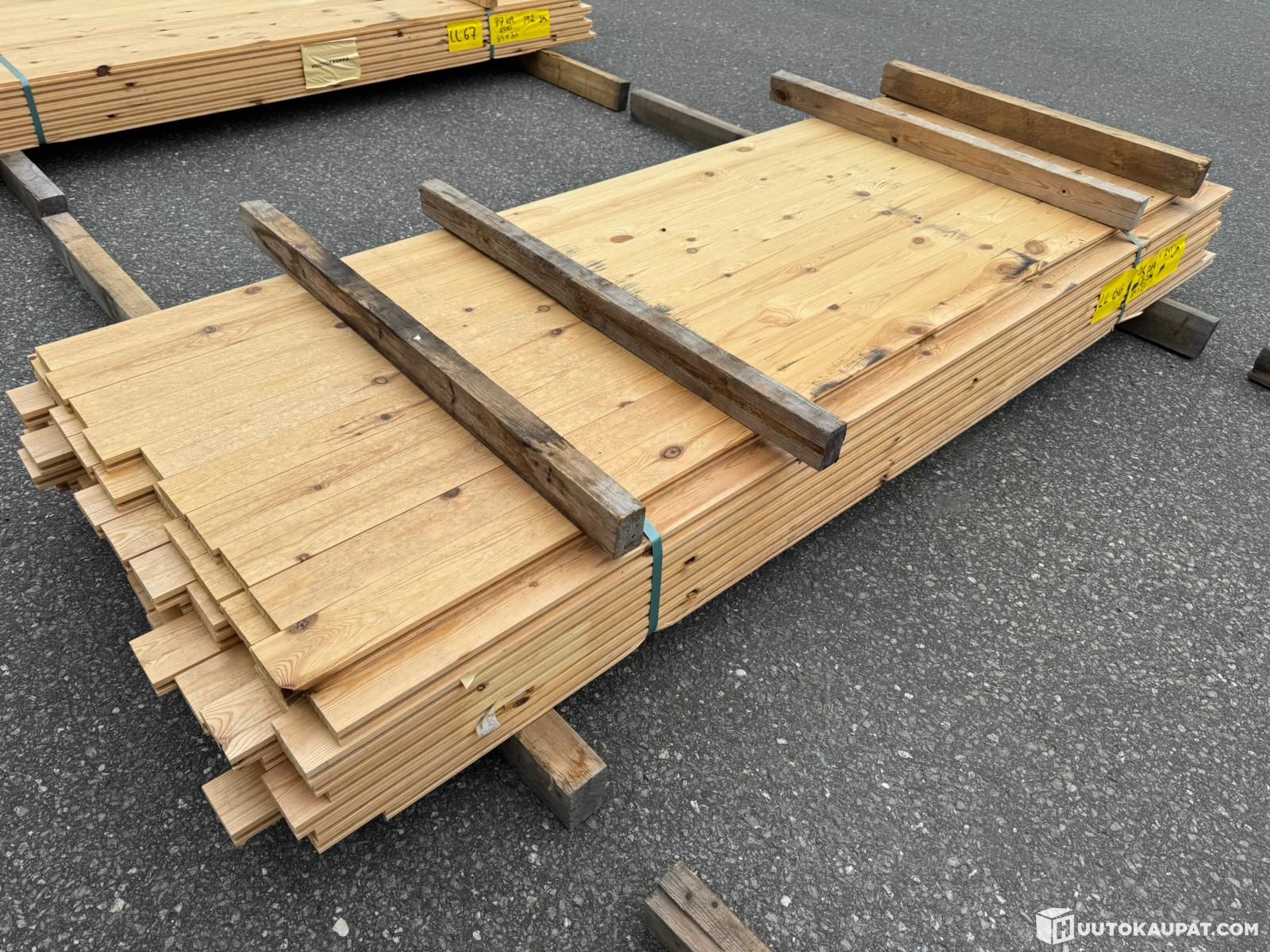 Puutavara lattialauta 26x85 2-Laatu! Erä LL66, Seinäjoki | Huutokaupat.com