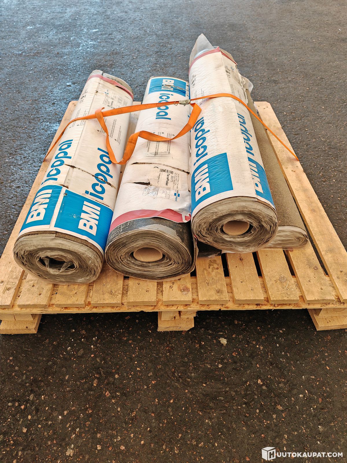 Icopal Tarrapolar aluskatehuopa 1x10m 3 rullaa, Heinola | Huutokaupat.com