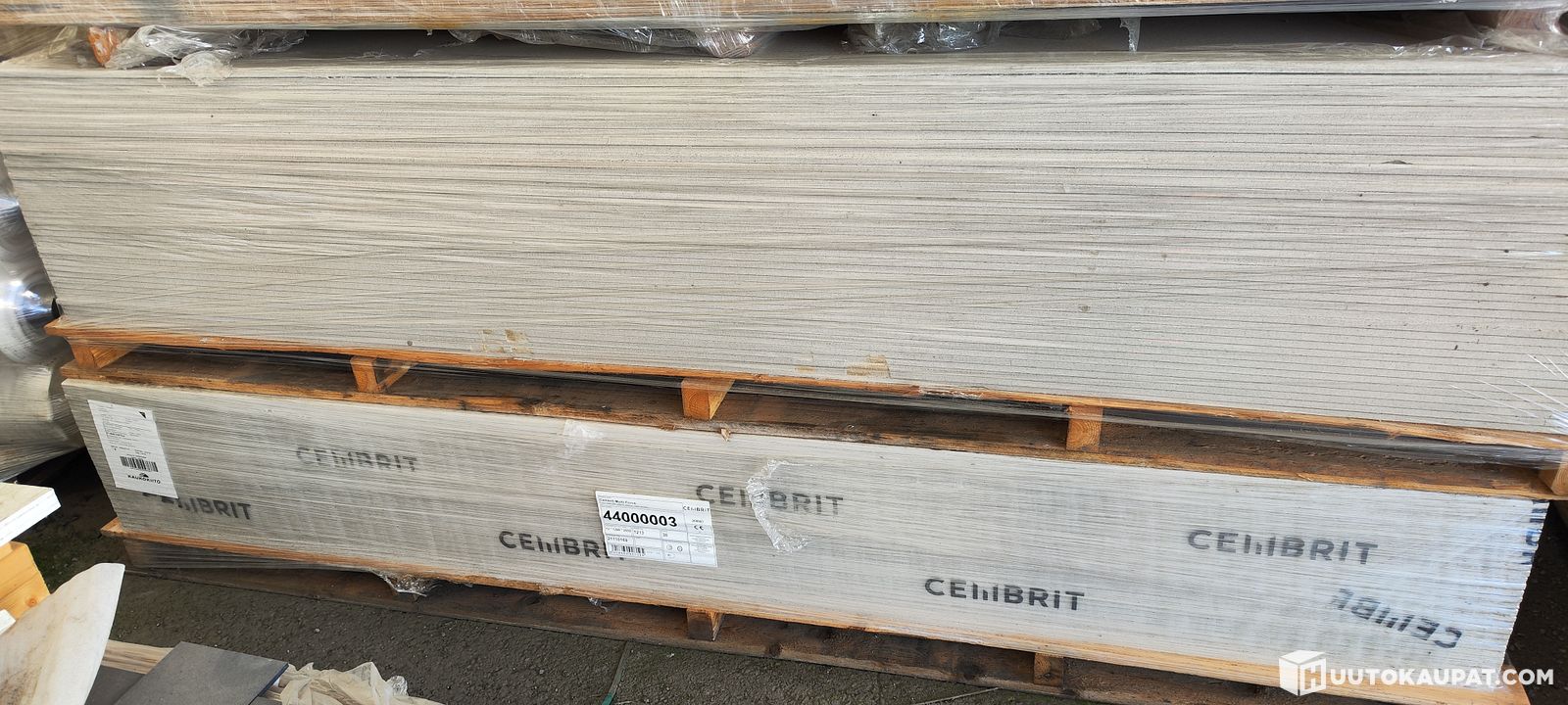 Cembrit kivilevy 12mm 1200x2550 71kpl, Hartola | Huutokaupat.com