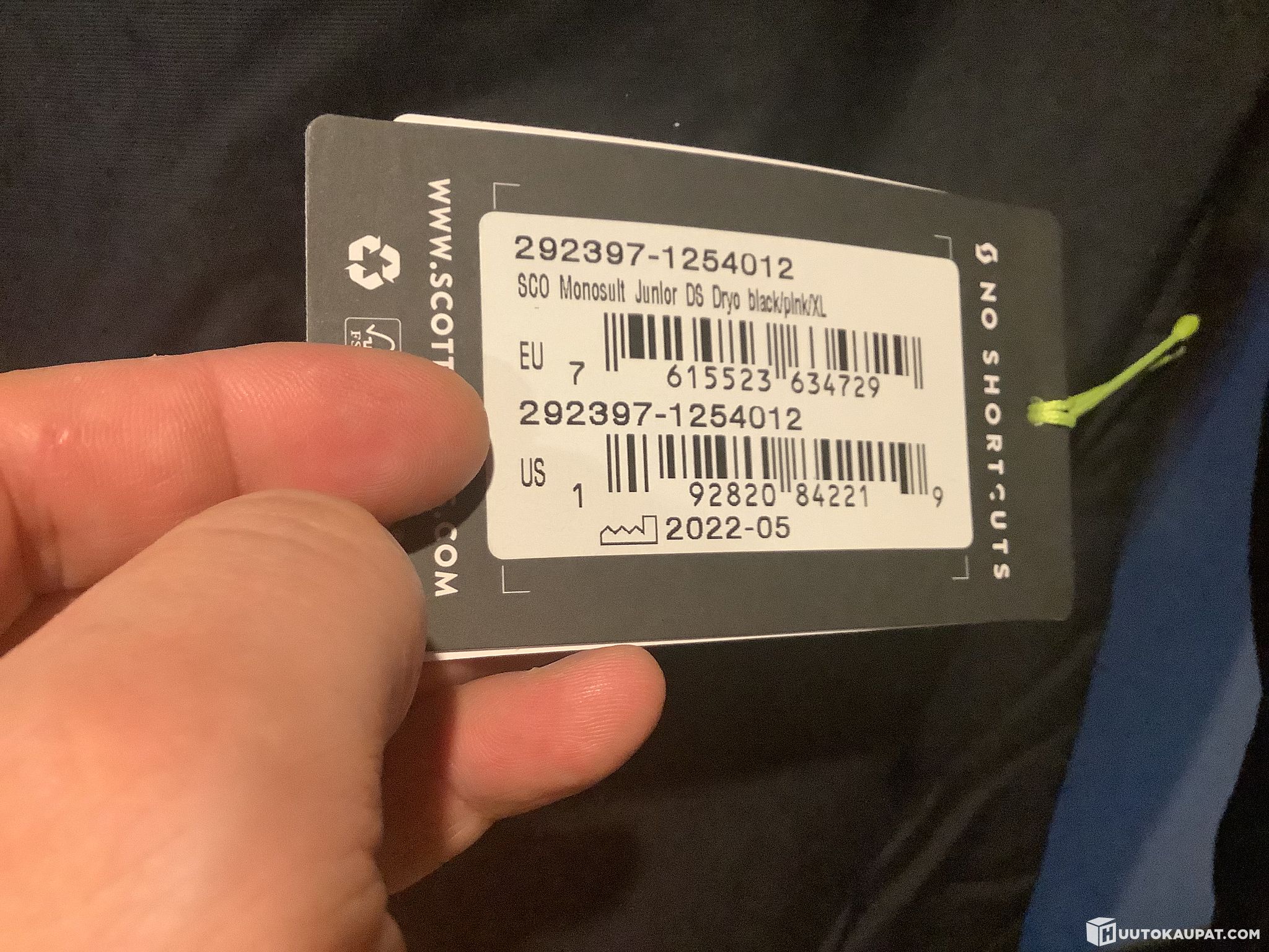 Scott DS Dryo Junior moottorikelkkapuku , 1 kpl, koko XL 164, Kemijärvi ...