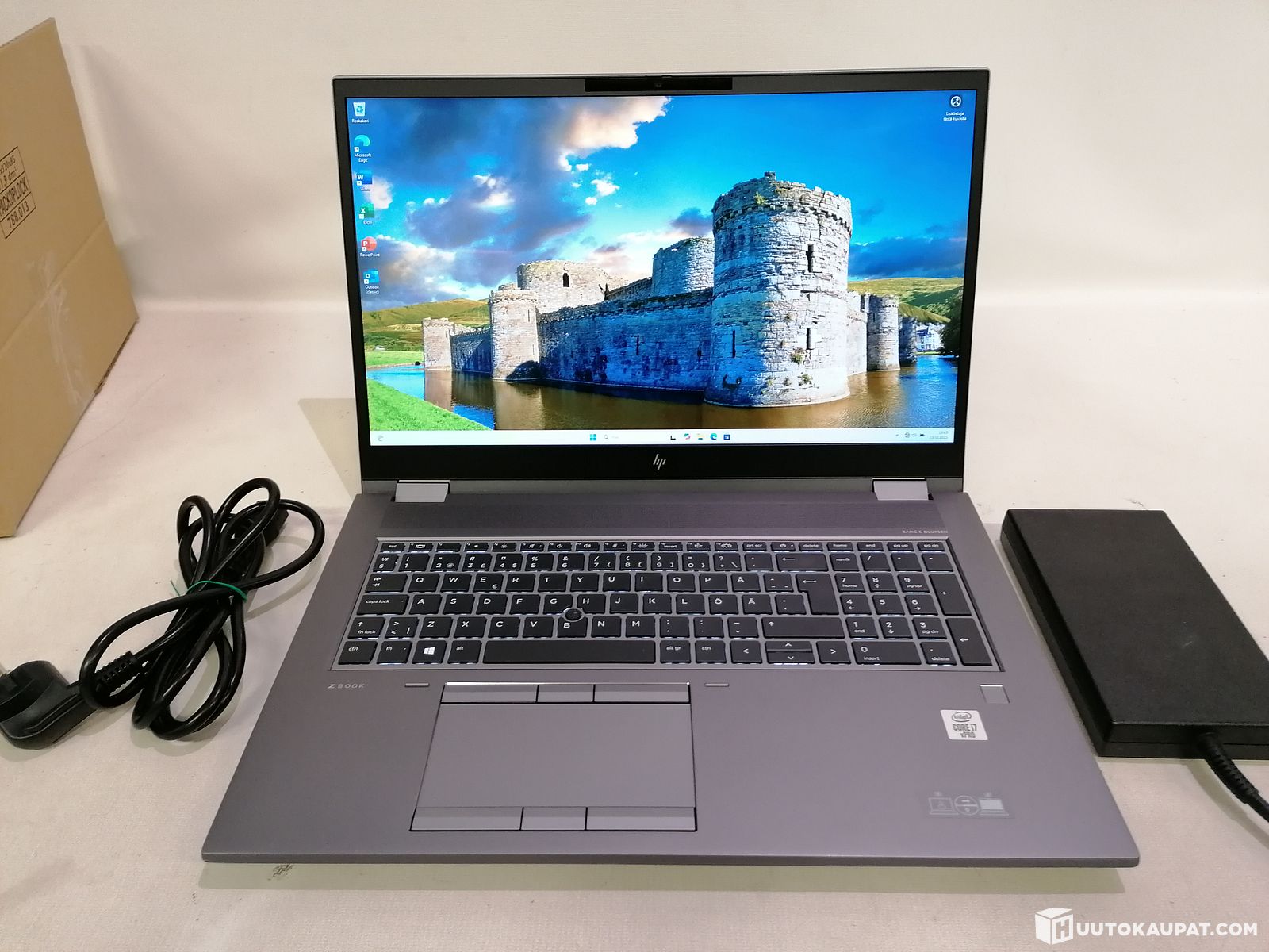 Loistava tehokas HP Zbook Fury G7 32gb,512 gb 10 Gen i7-10850H RTX 5000 ...