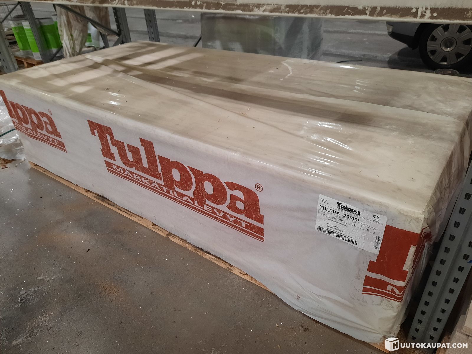 TULPPA Märkätilalevy, 20mm, 50 kpl, 600x2600. ALV24, Jyväskylä ...