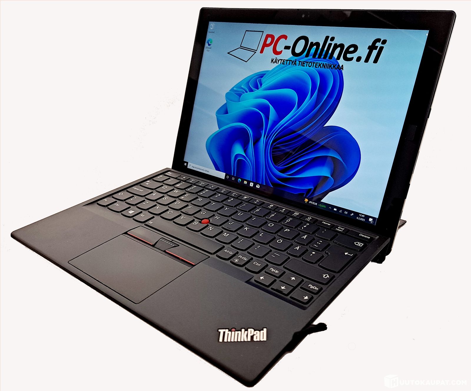 Lenovo ThinkPad X1 Tablet G2 / Core i5-7Y54 (7:th gen) Loistava kone ...