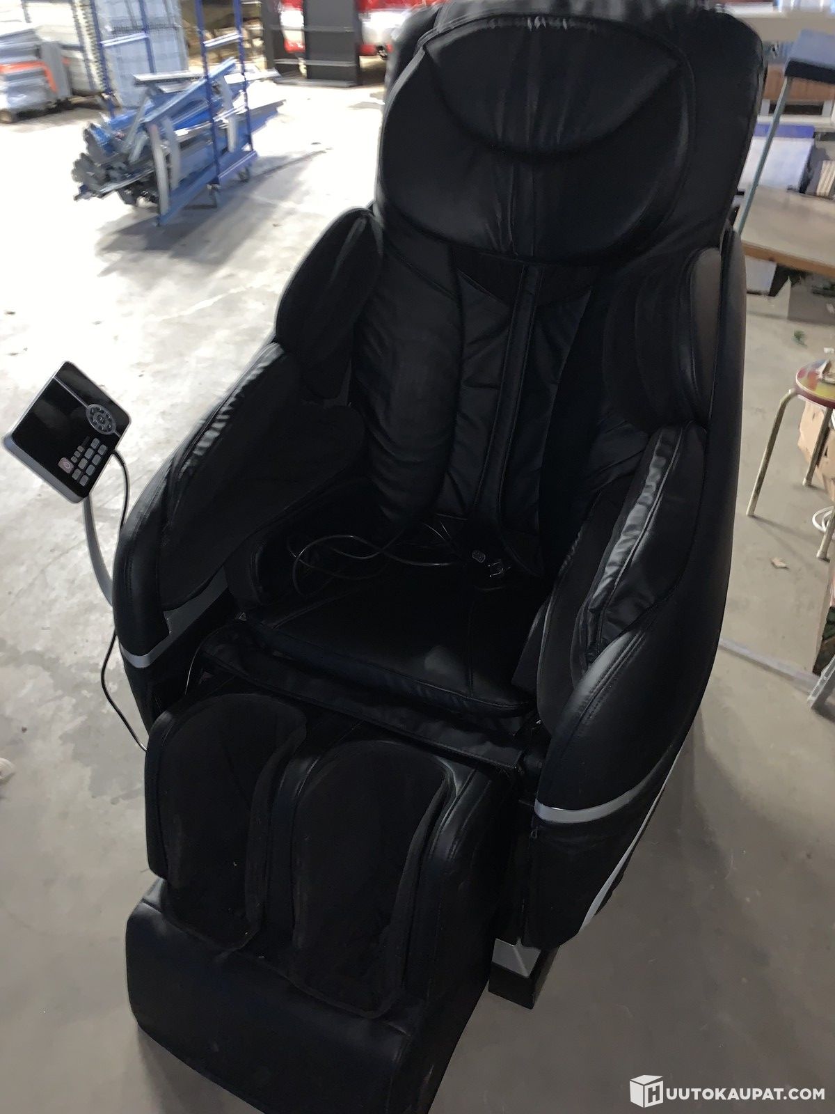 Workrelax Pro Deluxe -hierontatuoli - Helppokäyttöinen ja kestävä 3D- hierontatuoli mm ...