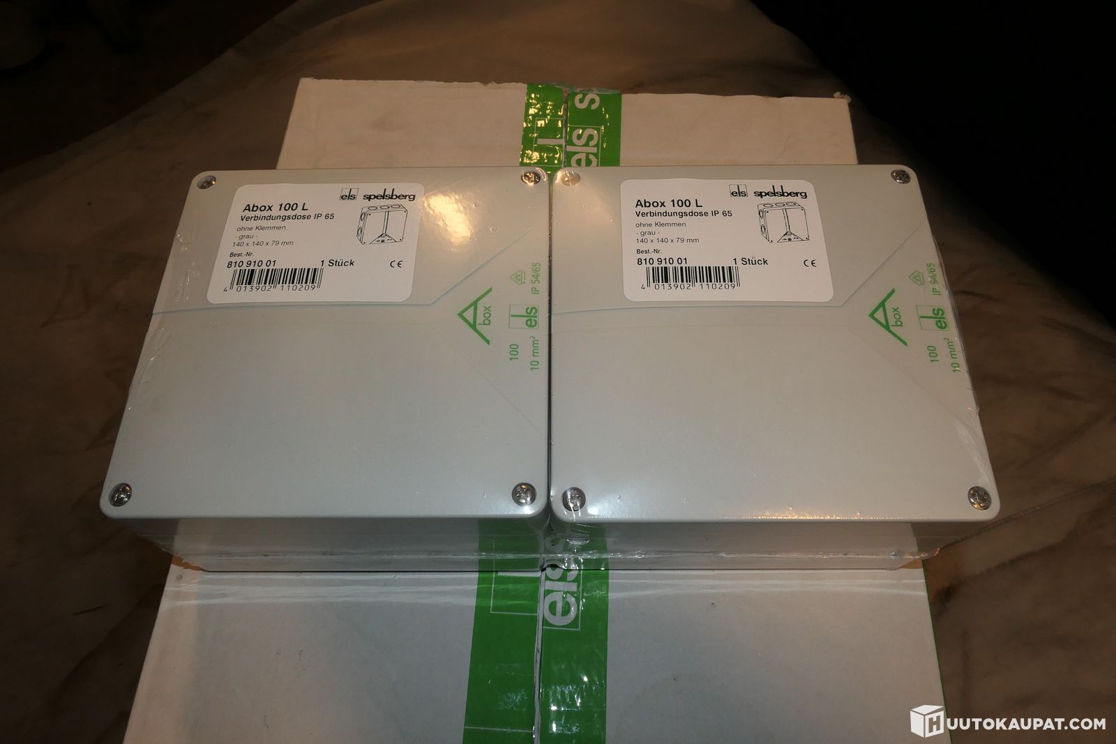 Spelsberg Abox 100-10² junction boxes (batch of 20), Rauma ...