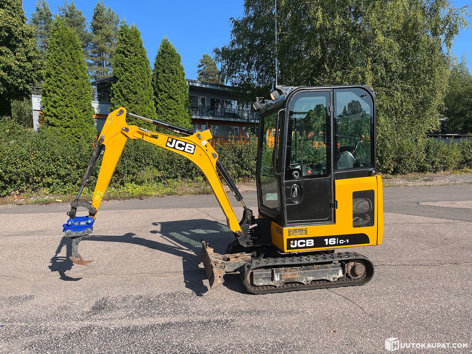 JCB 16 C-1, Kaivinkone, 2018, 1854h, Kouvola | Huutokaupat.com