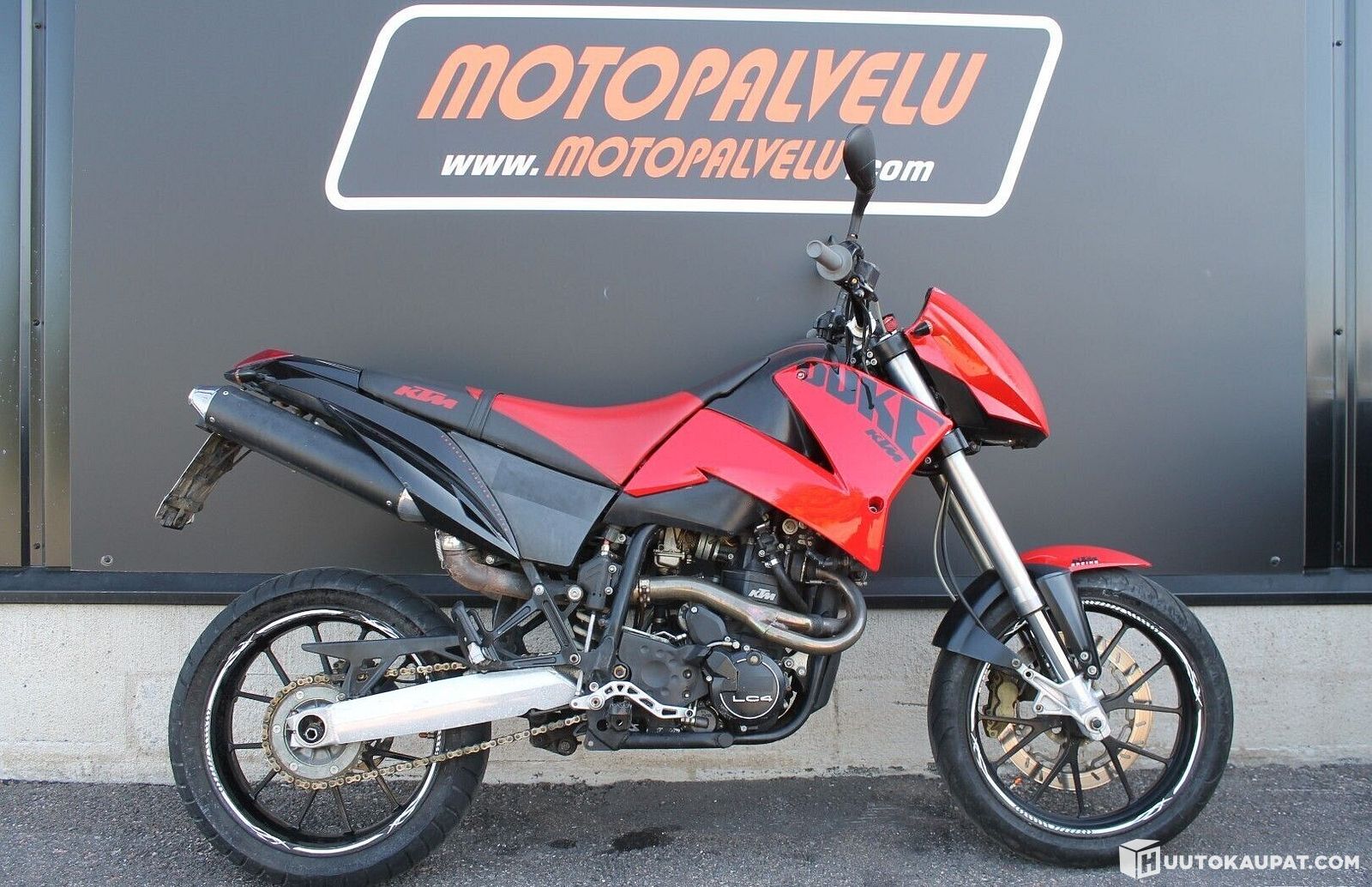 KTM 640 DUKE II 2000, A2 Supermoto,, Orimattila | Huutokaupat.com
