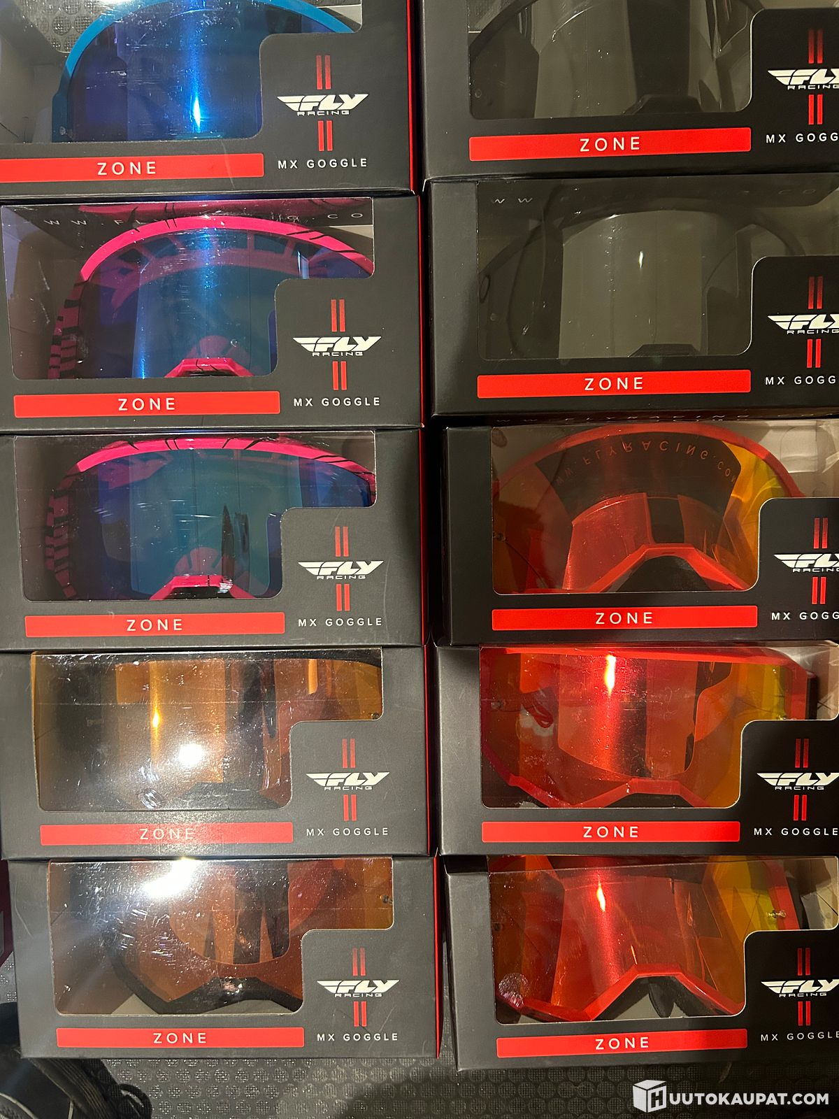 10kpl poistoerä Fly Racing Zone Ajolaseja erän sh.399,00€, Mikkeli | Huutokaupat.com