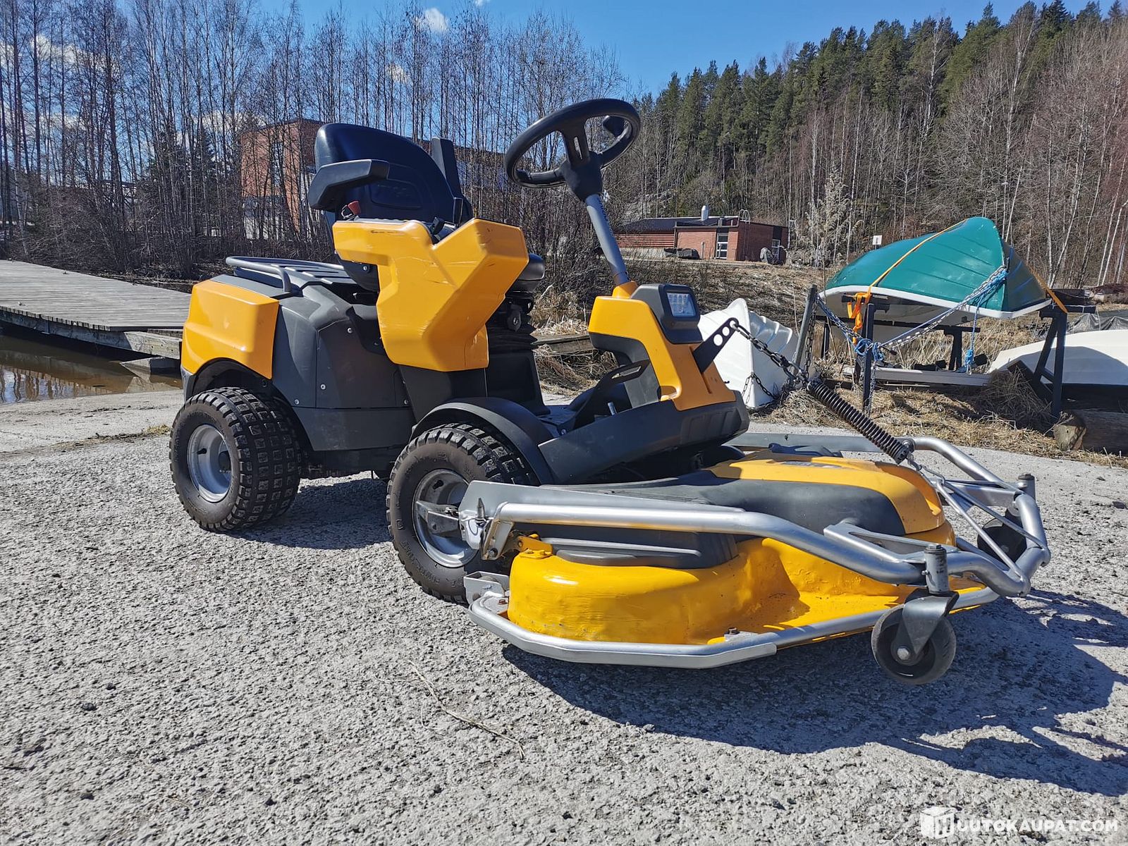 Stiga Park Pro 540 IX + Combi 125, täysin läpikäyty lippulaivamalli ...