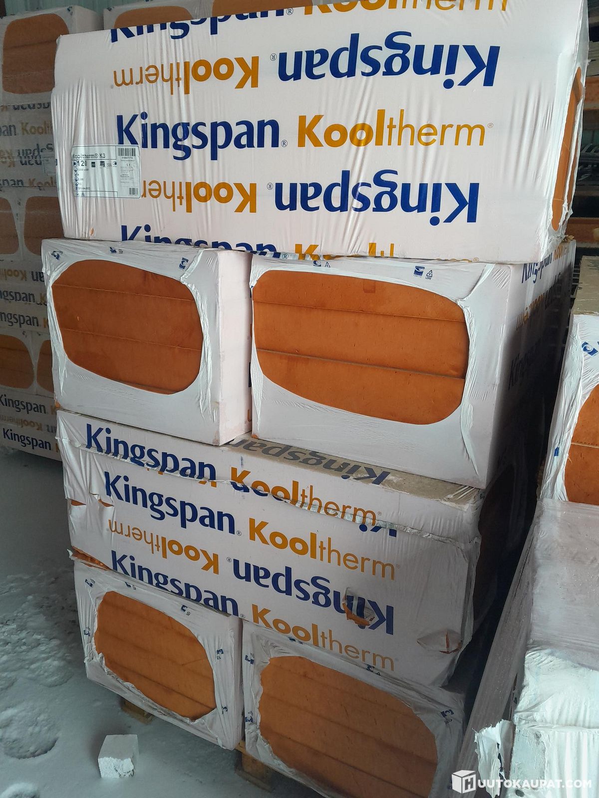 Fenolivaahtoeristelevy Kingspan Kooltherm K3 ja K20, 120 mm, 32 levyä ...