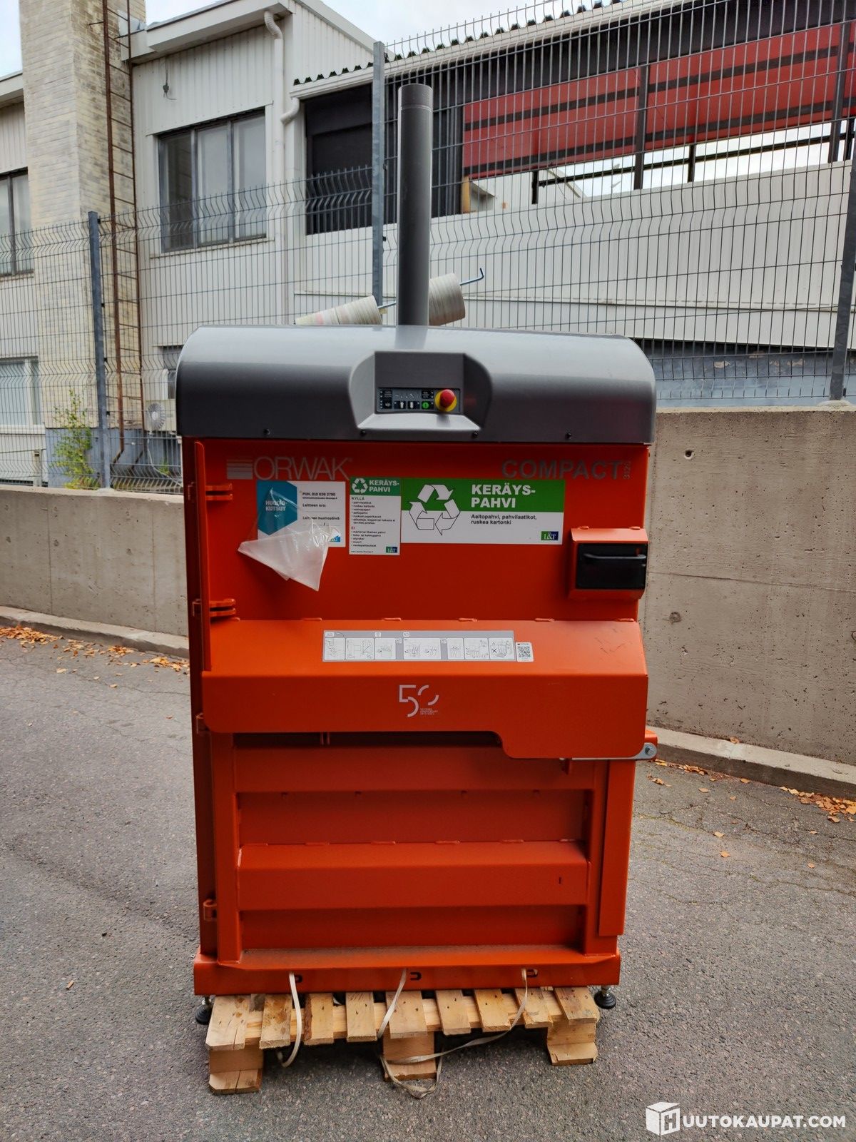 Orwak Compactor 3120 pystypaalain, 2021, Helsinki | Huutokaupat.com