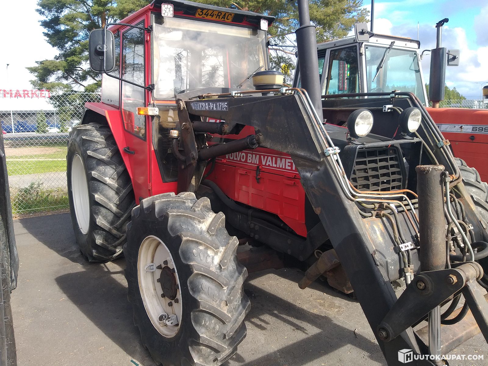 Valmet 715, 1985 VL1715 Etukuormaaja MTK25, Seinäjoki | Huutokaupat.com
