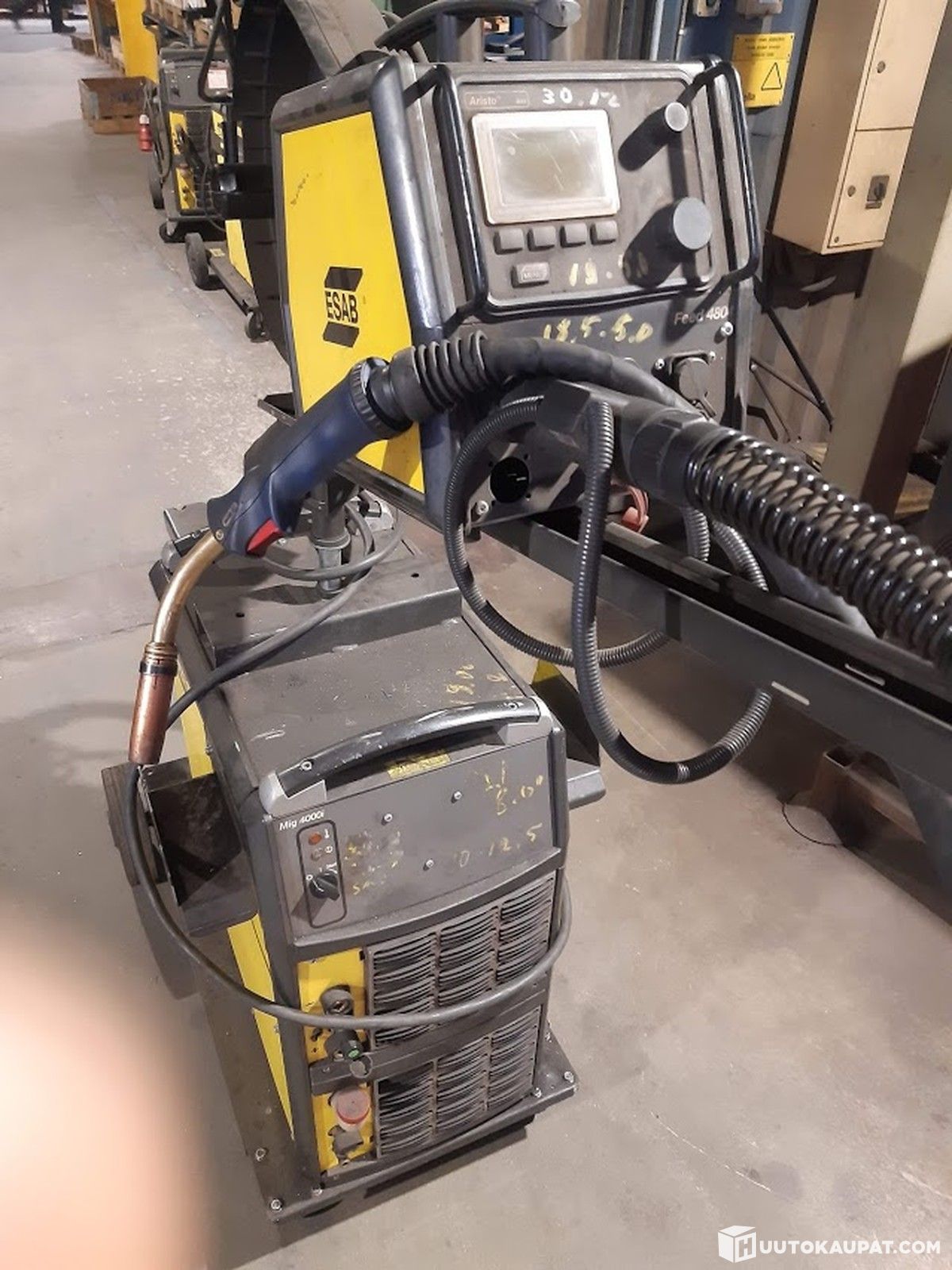 ESAB Mig 4000iw nestejäähdytteinen hitsauskone 400A, Kitee ...