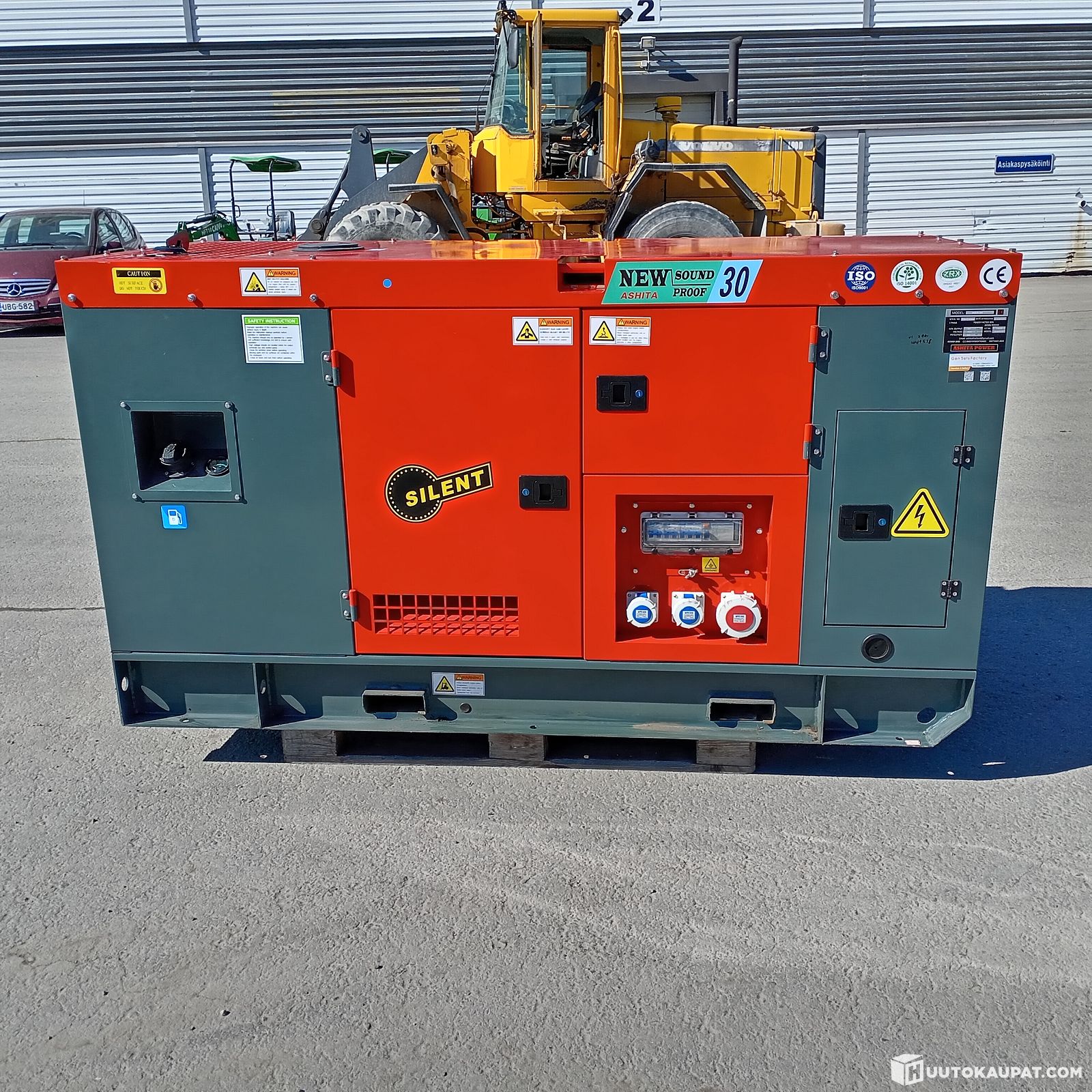 Ashita power AG3-30 30kVa Aggregaatti, Hollola | Huutokaupat.com