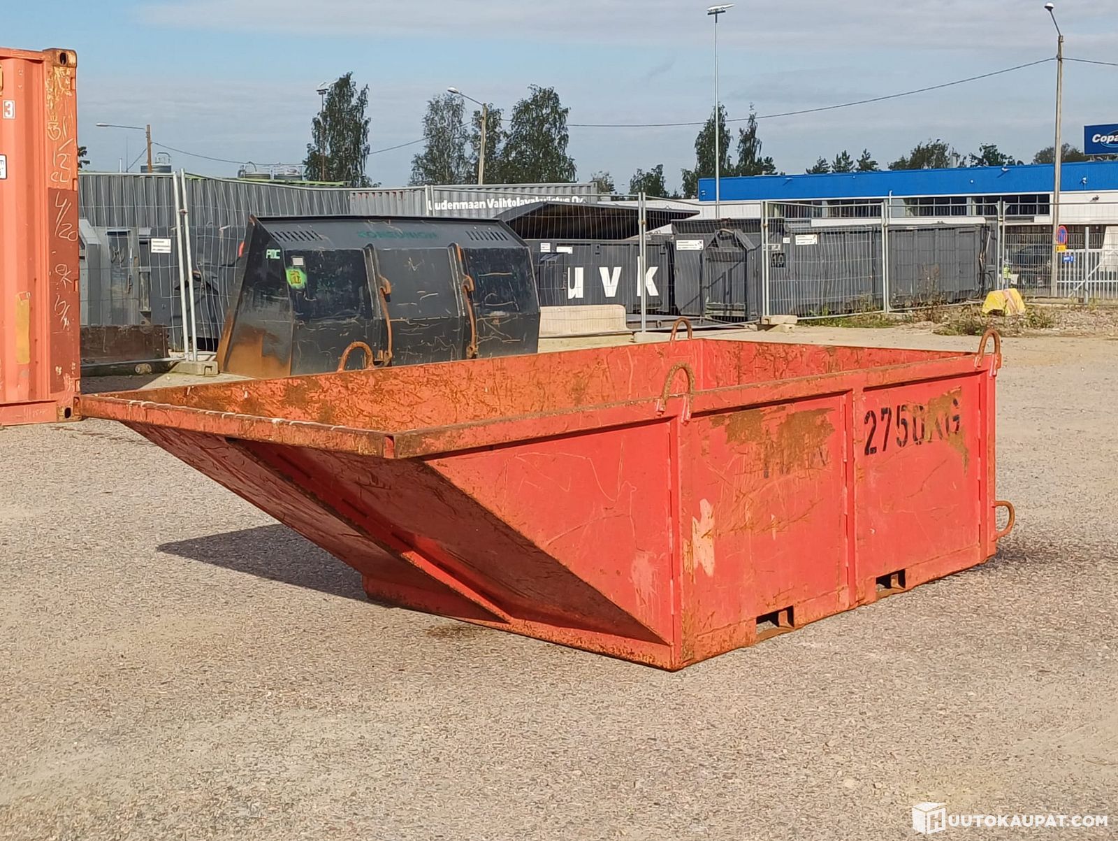 Roska-astia, roskajassikka, roskalava 2750 kg, Espoo | Huutokaupat.com