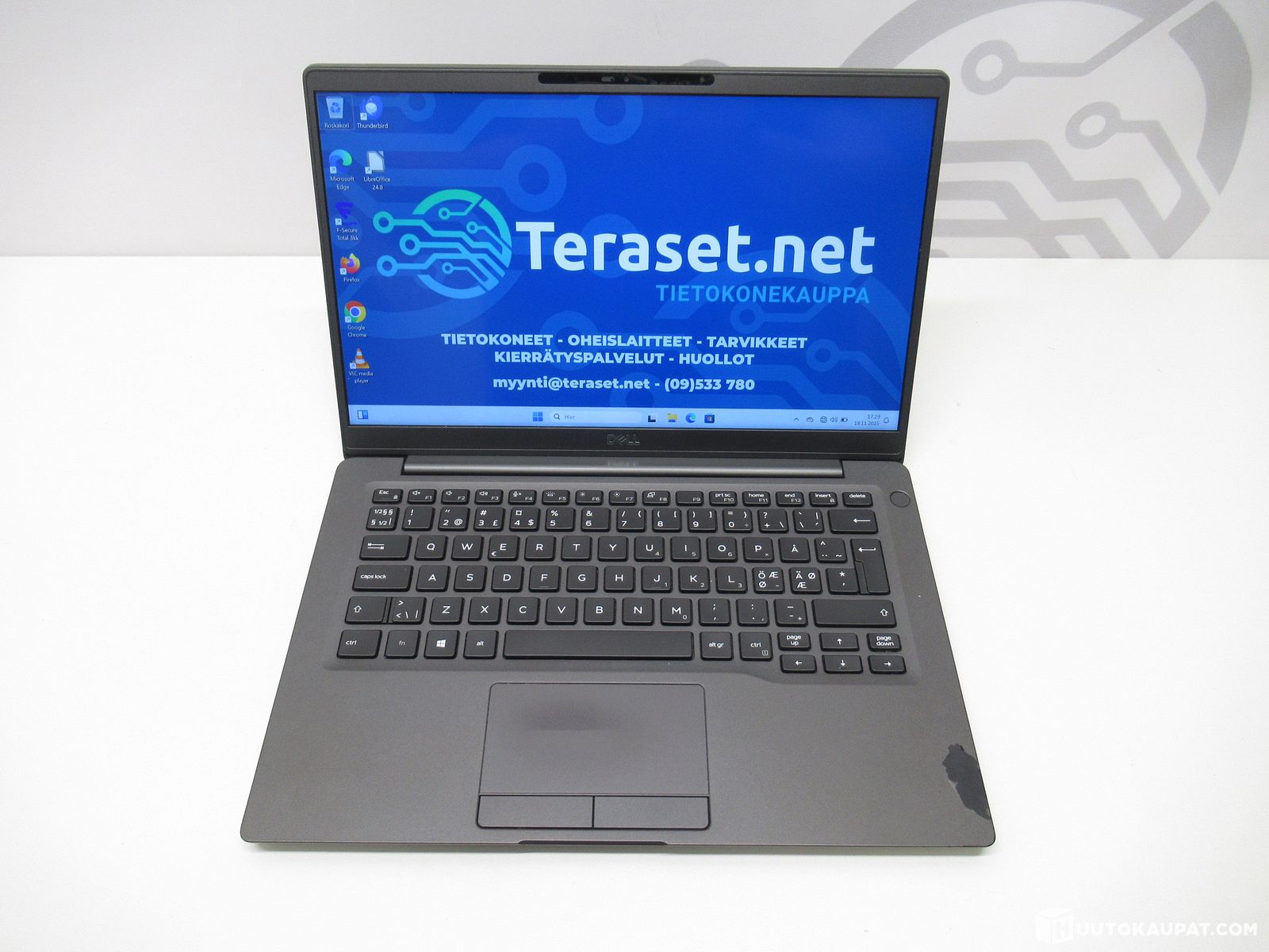 Dell Latitude 7400 kannettava, i5-8365U, 16 Gt, 512 SSD, Win11 ja 14 ...